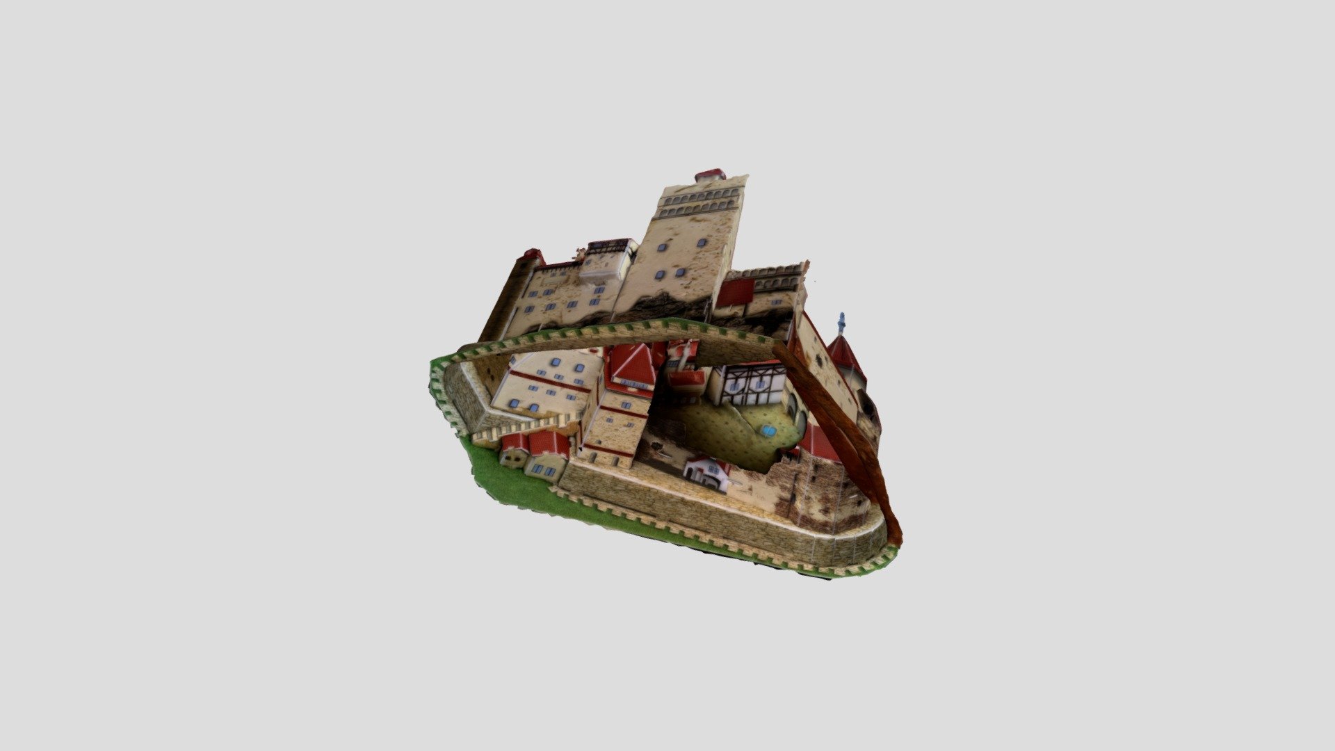 Dracula Castle - 3D model by Már Botond (@marbotond) [c76d4df] - Sketchfab