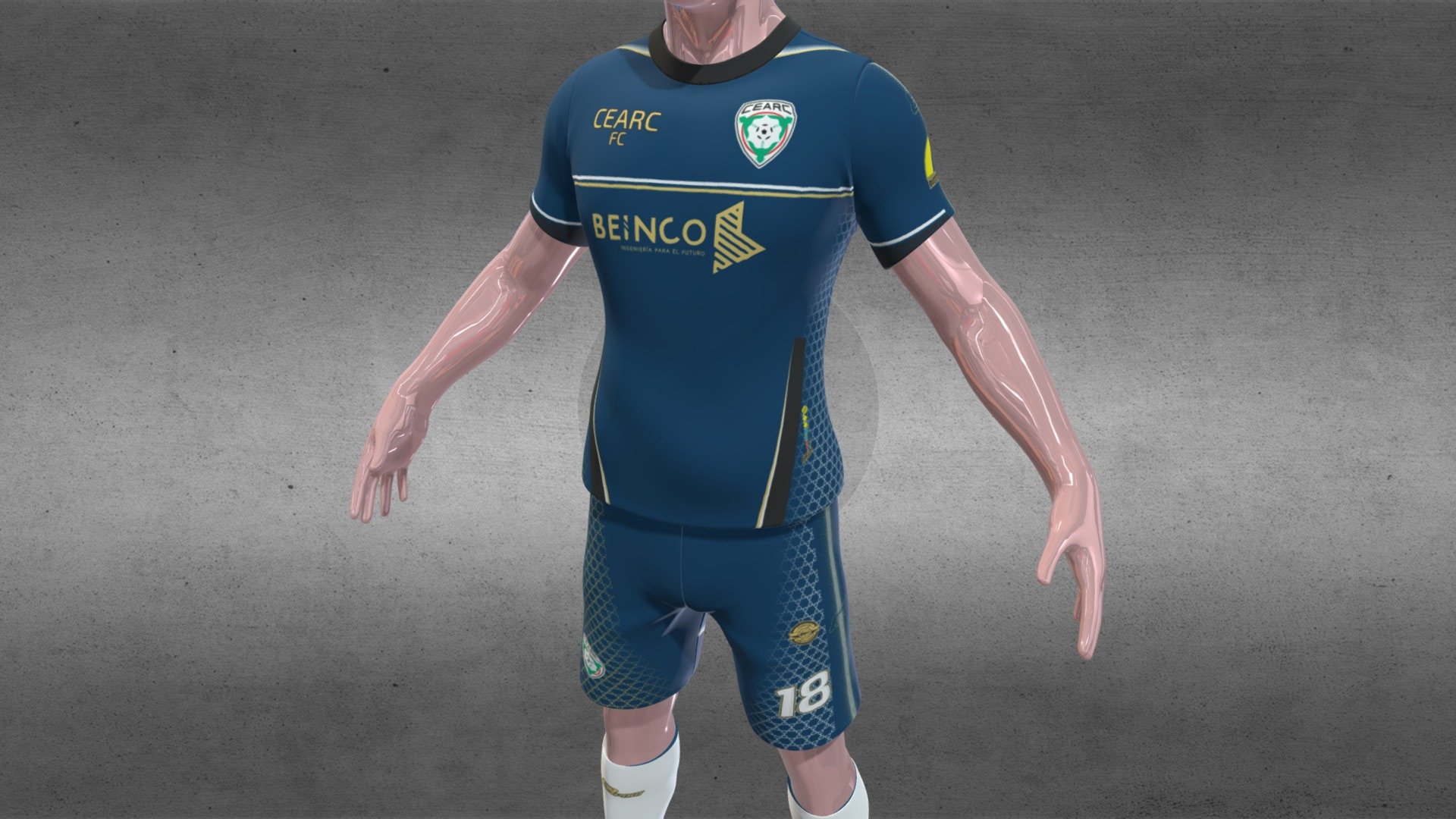 CEARC UNIFORME 2020 - 3D model by OCHOSPORT [c76f38d] - Sketchfab