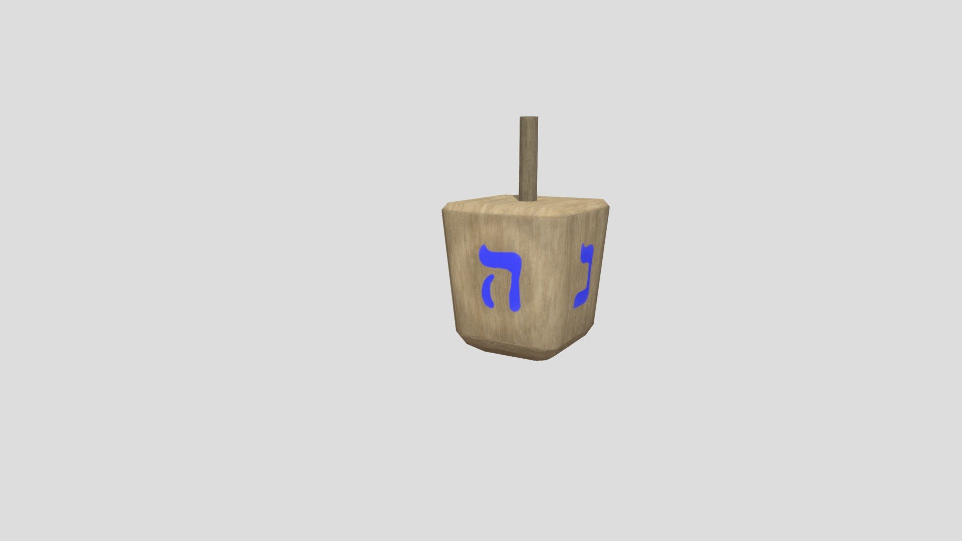Dreidel - 3D model by TreasuredTeam [c76f3dd] - Sketchfab