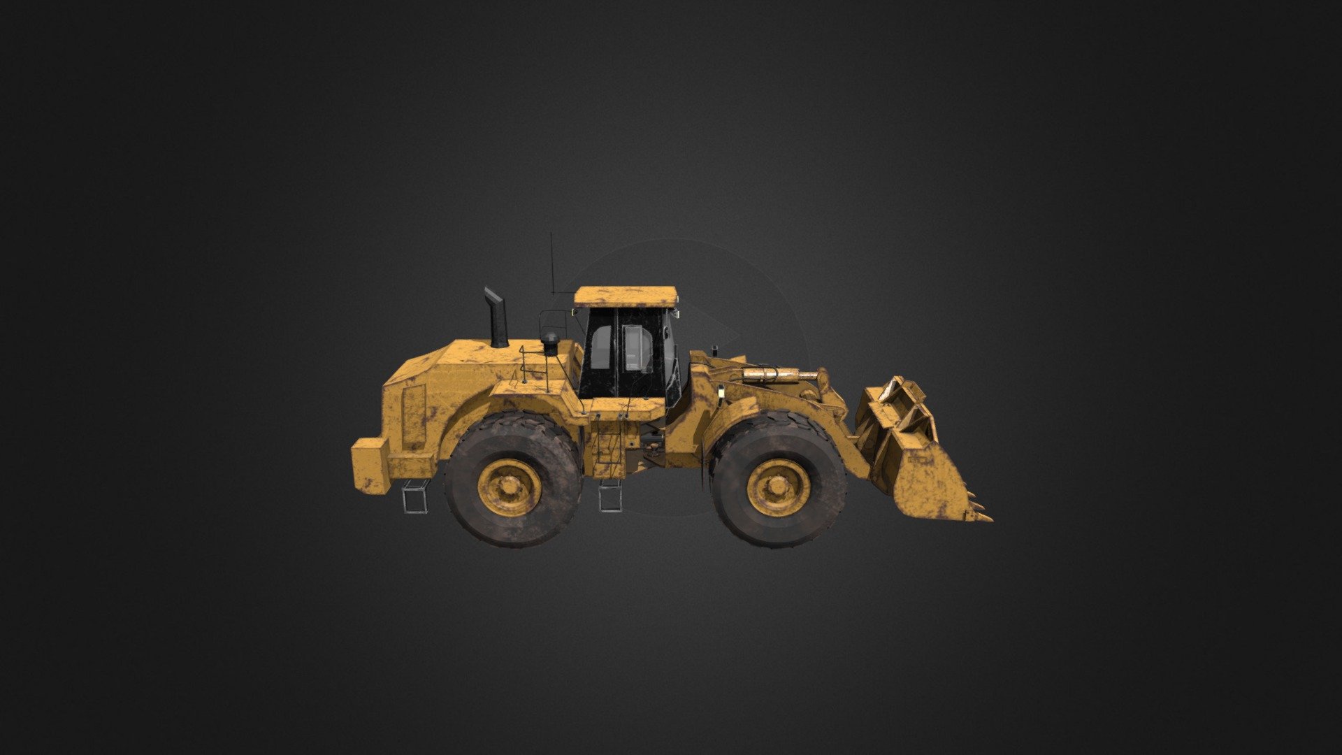 Front loader - 3D model by Renzo Solorzano (@renzosolorzano1324 ...