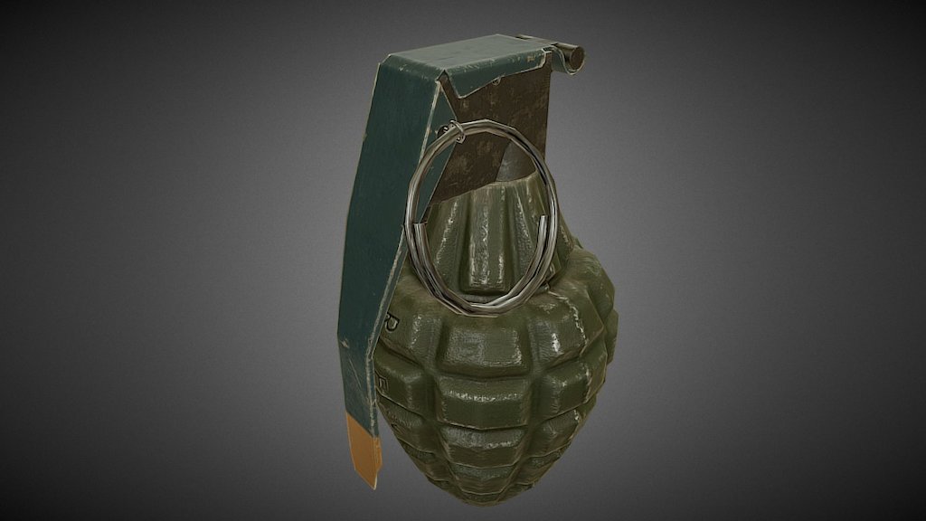 Grenade WW2 Mk 2 Frag - 3D model by Lance Bass (@spearfish) [c77129a ...