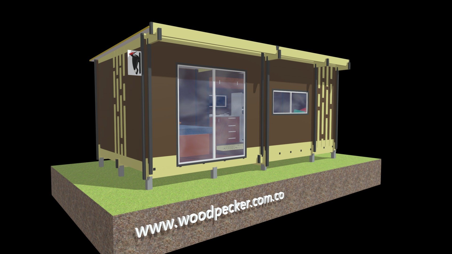 WPC TH 18C - PALAFITOS - 3D model by woodpeckerwpc [c7727b7] - Sketchfab