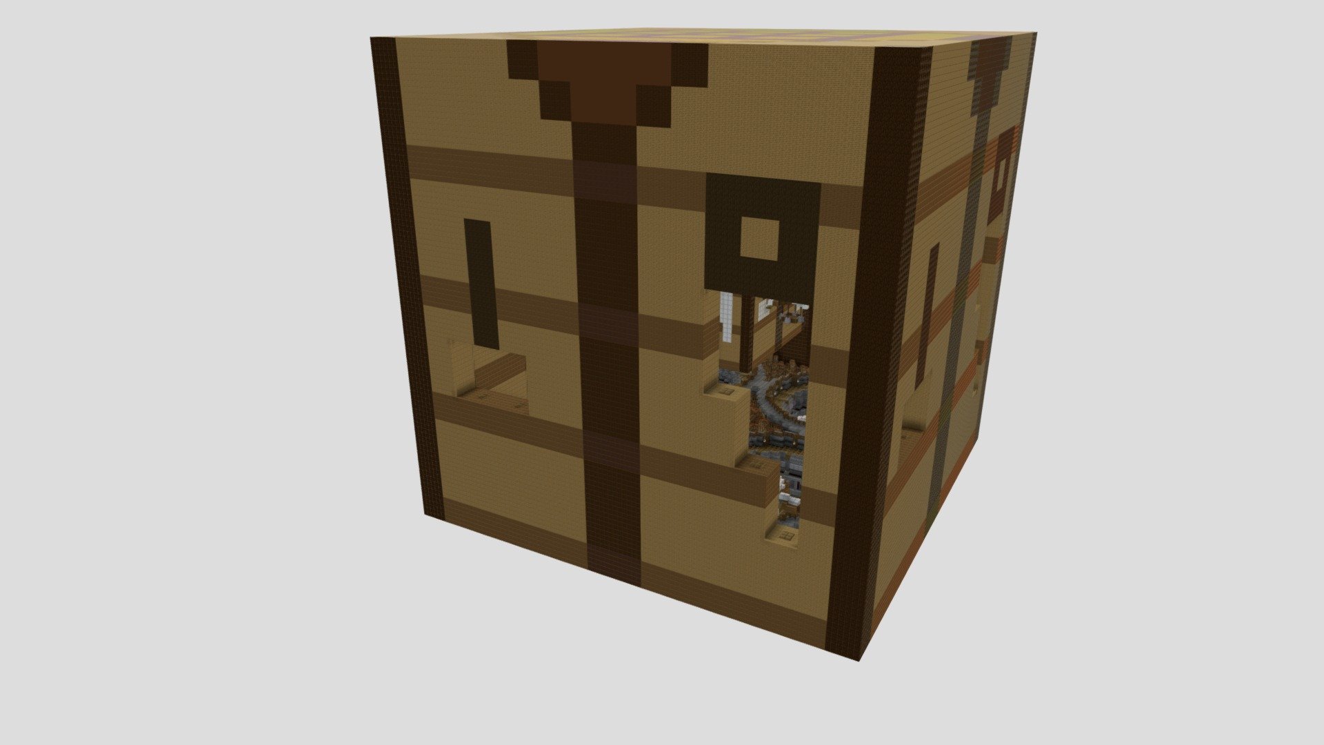 Giga Crafting Table - 3D model by EyeSack356 [c773741] - Sketchfab