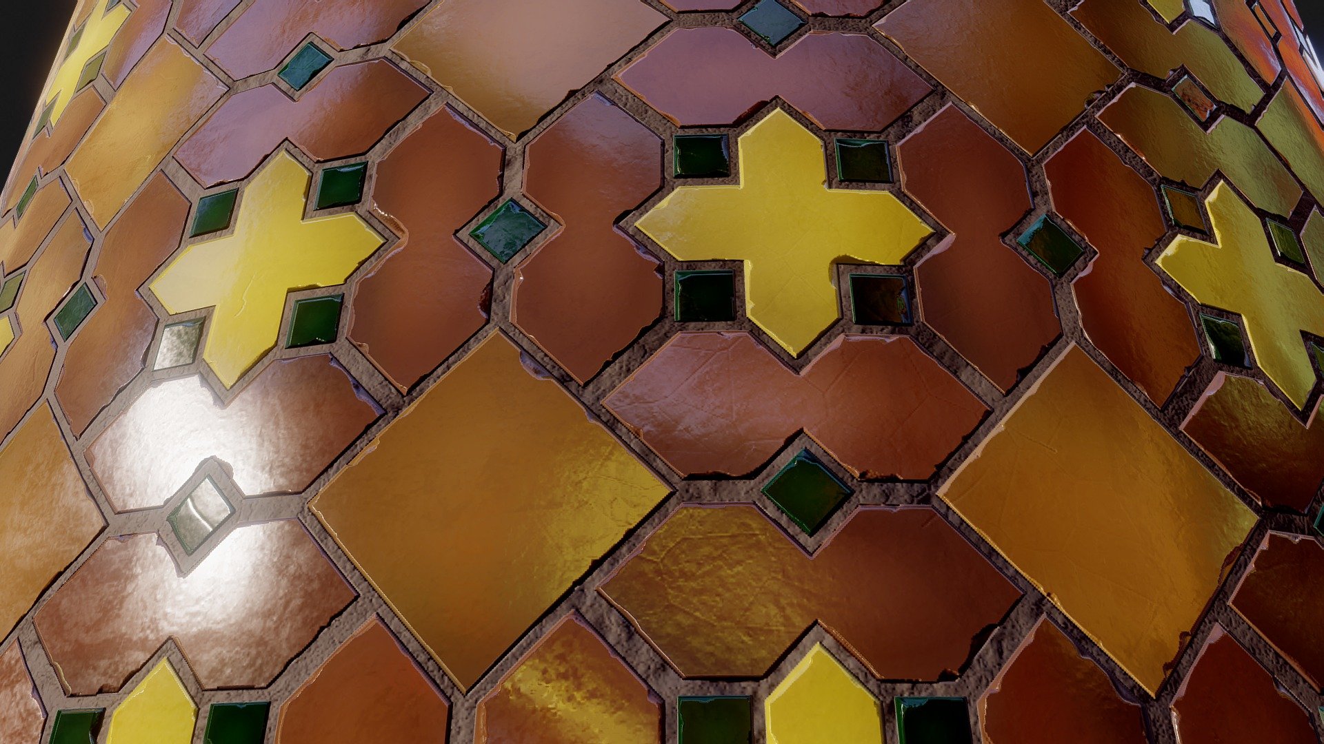 Medieval Tiles - 3D model by filipeg [c775629] - Sketchfab