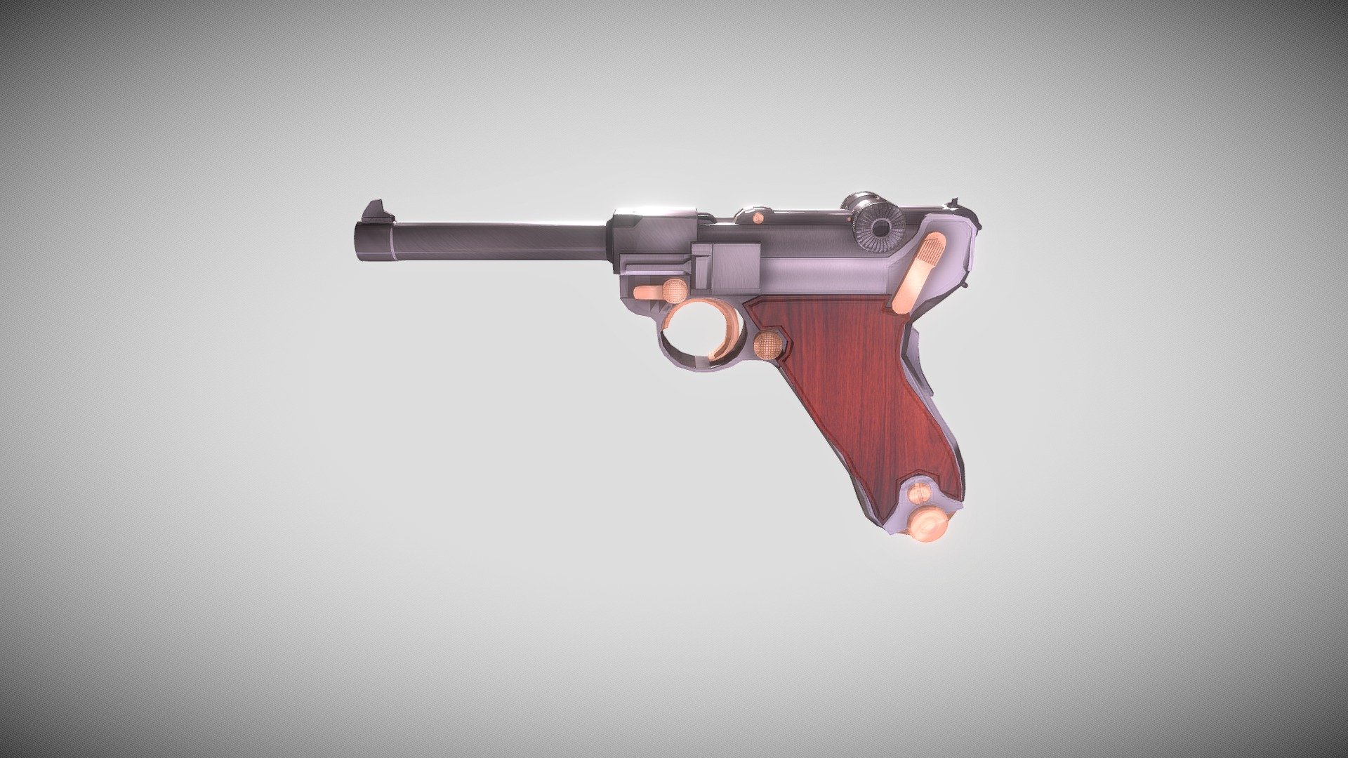 1908 Luger parabellum - Download Free 3D model by Freddan755 [c776539 ...