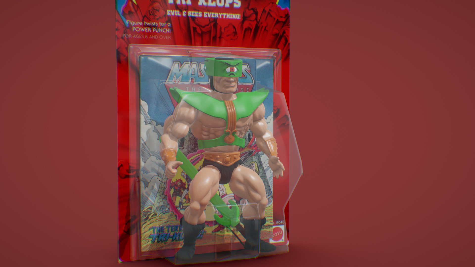 Tri-Klops 1983 figure printable - Buy Royalty Free 3D model by ...