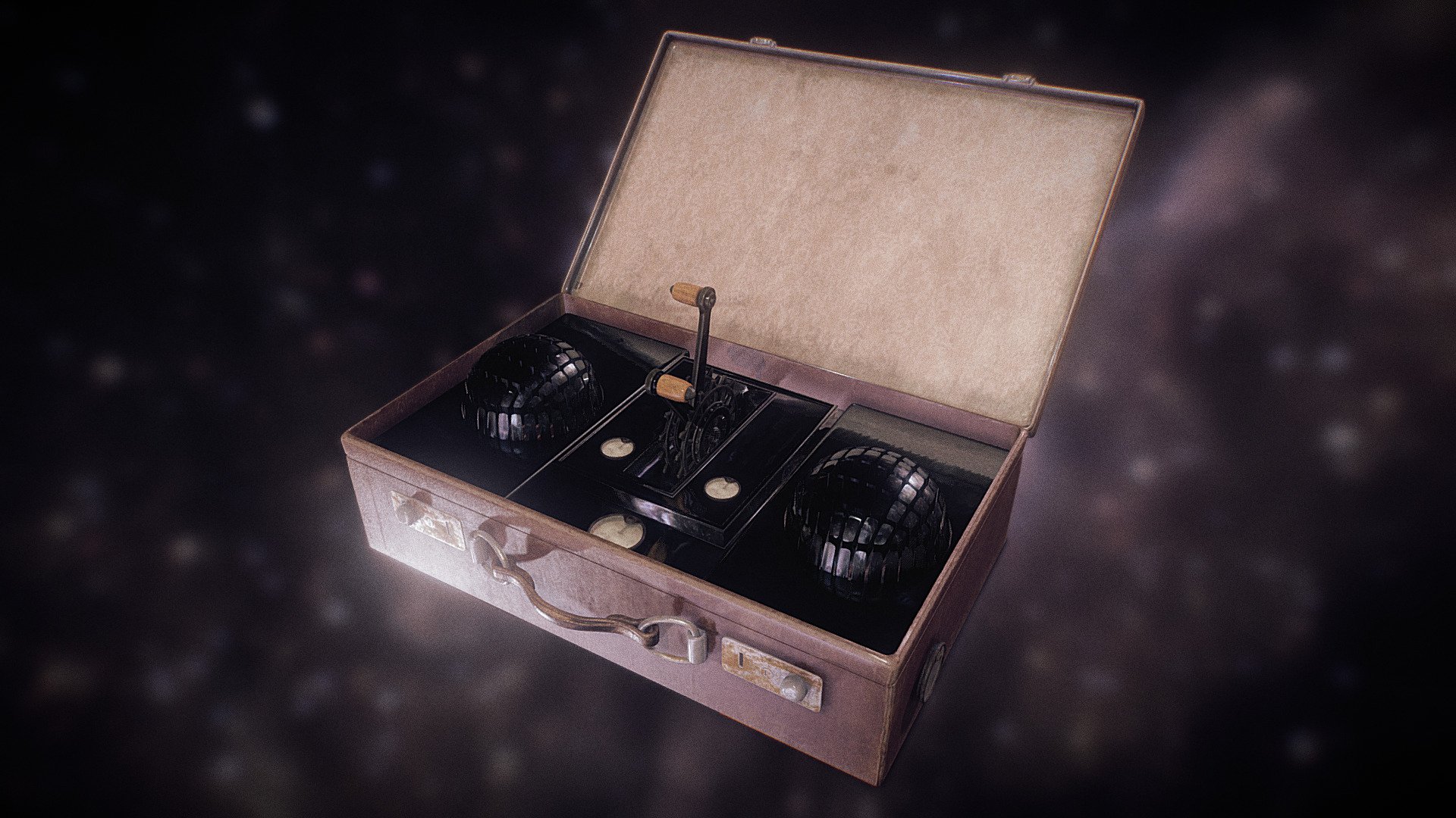 Suit Case Time Machine - 3D model by TakeRefuge3D (@takerefuge84) [c777307] - Sketchfab