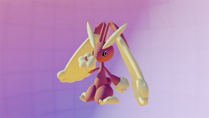 Lopunny 3D models - Sketchfab