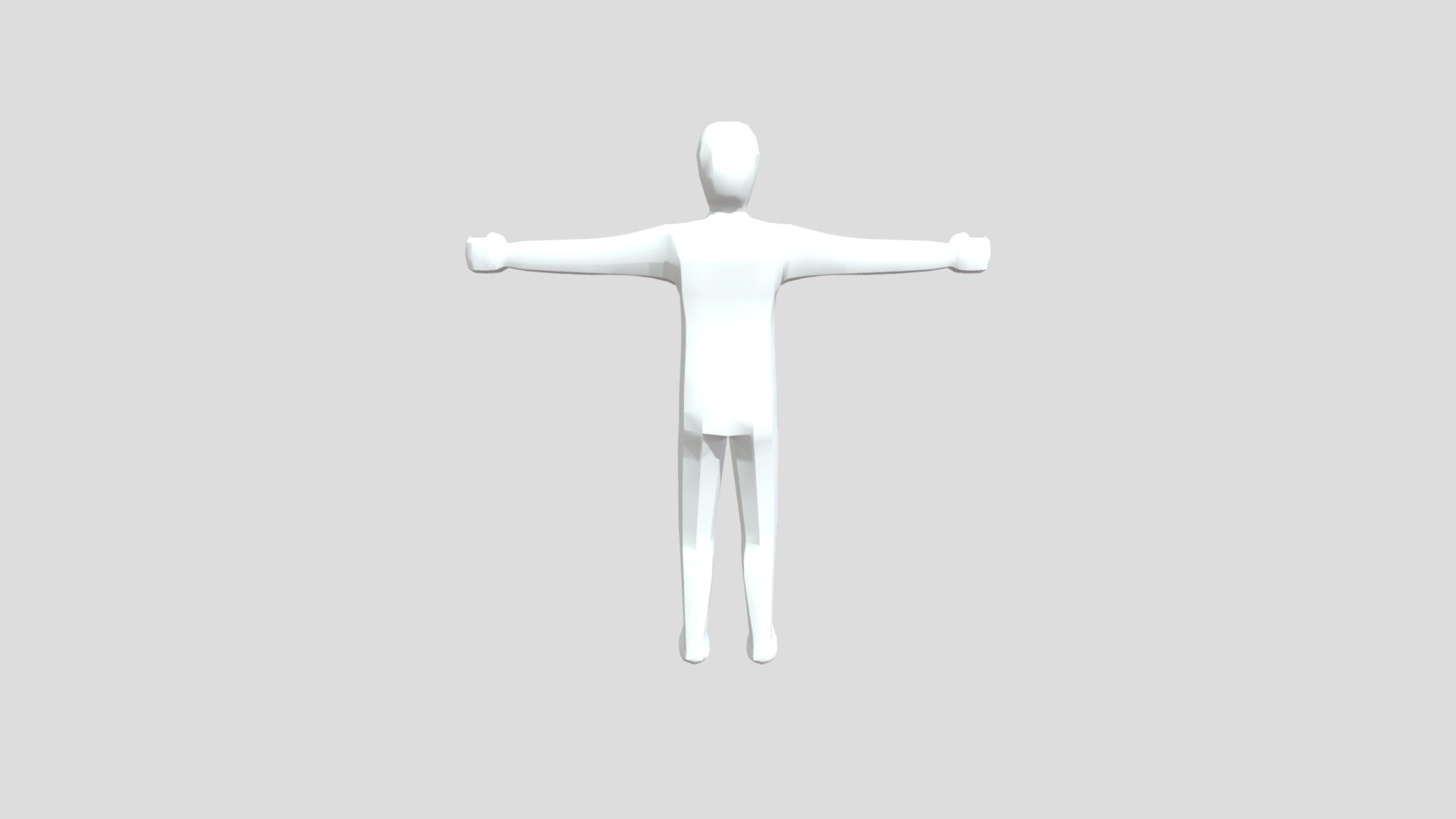 Simple Human Body - Download Free 3D model by Hassan (@H_a_s_s_a_n ...