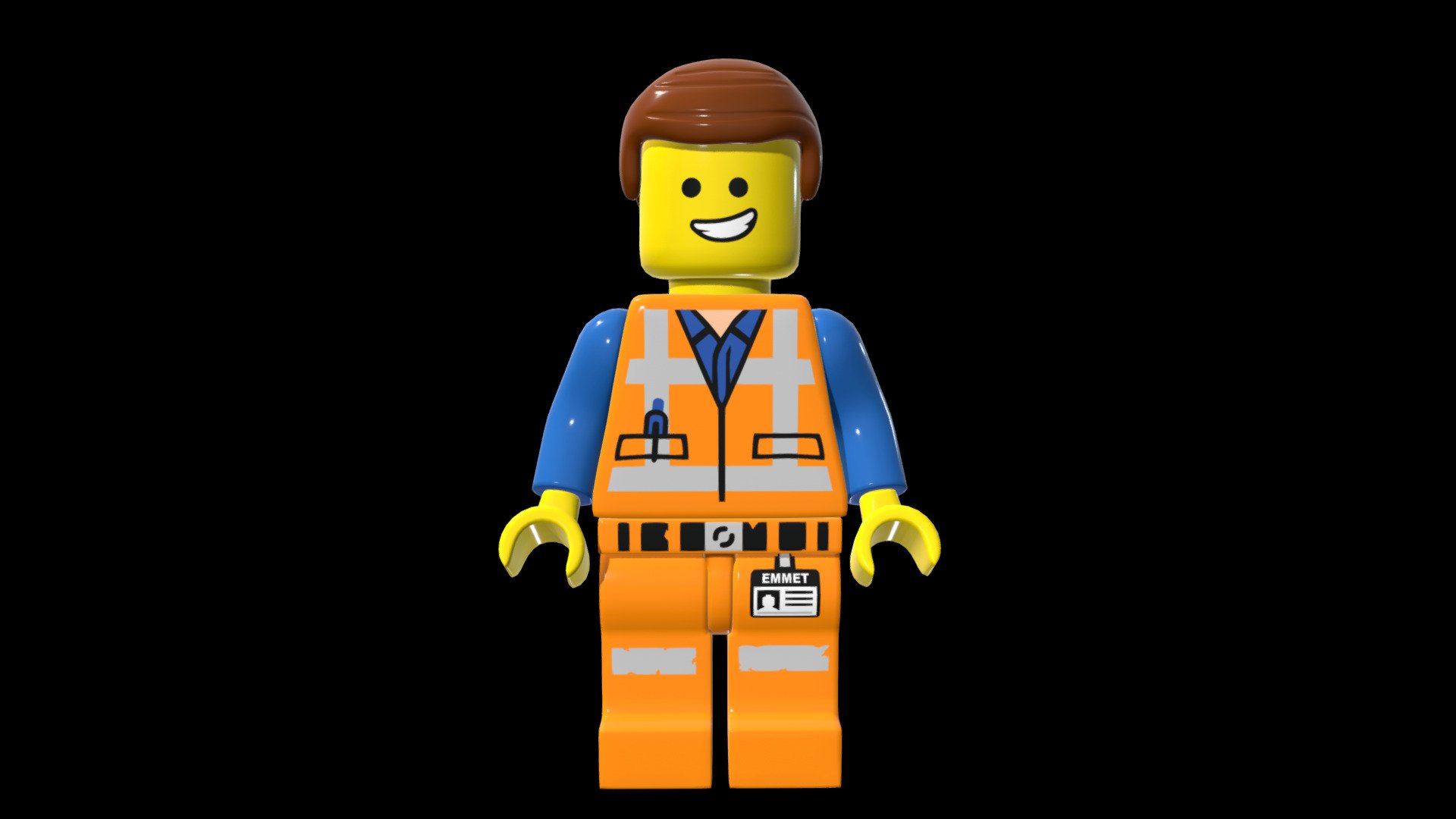 Lego_ Emmet - 3D model by Donce (@KepAS) [c778dee] - Sketchfab