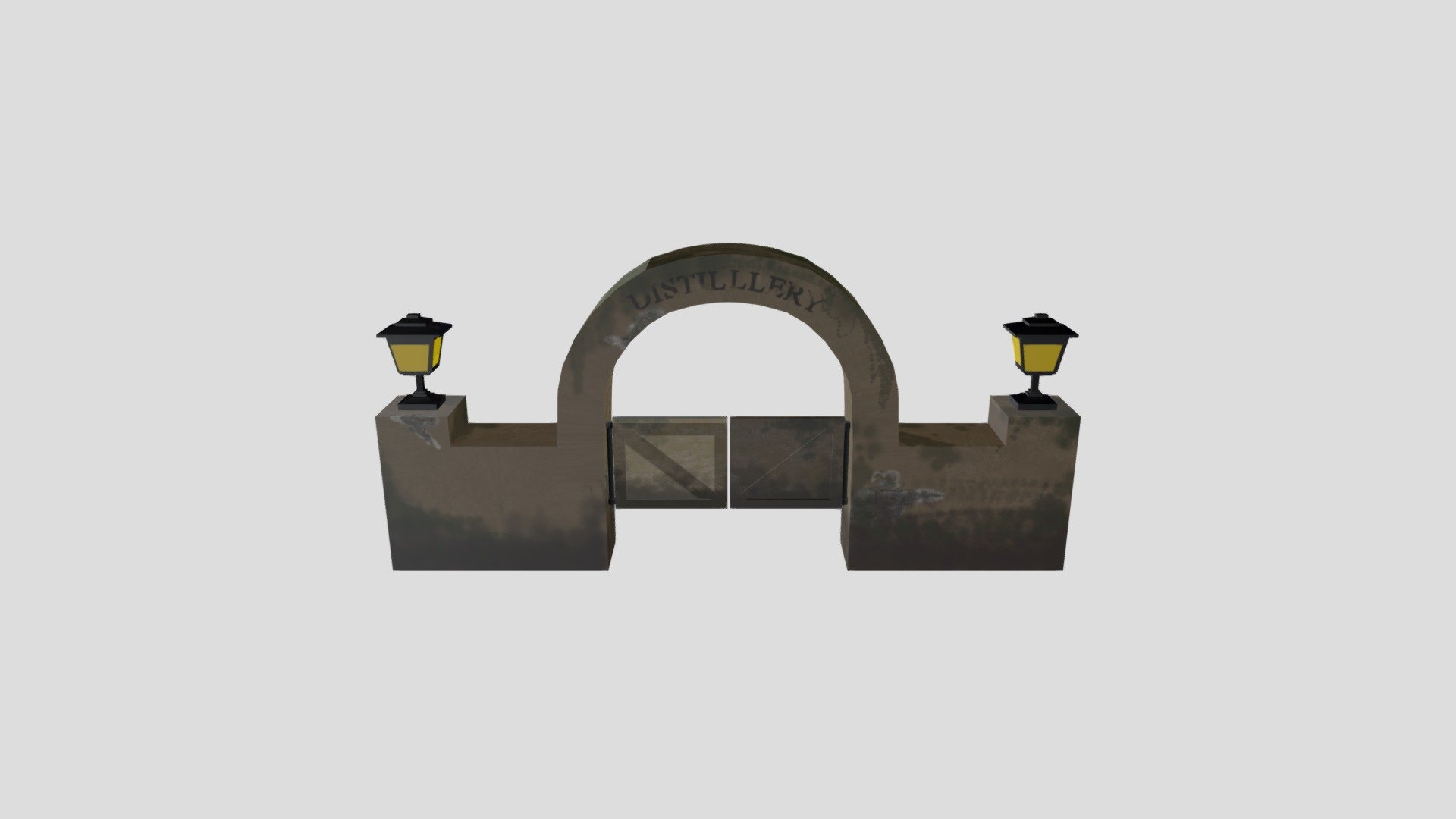 My Gate - 3D model by DieCypher [c778ff1] - Sketchfab
