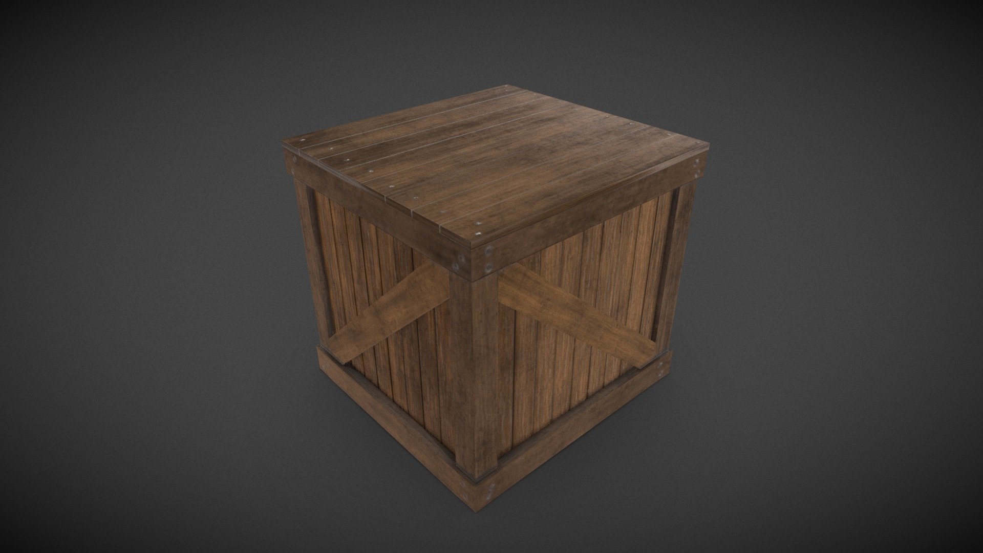 3D Wood Box - 3D model by Dalton Costa (@daltoncosta) [c77a73f] - Sketchfab