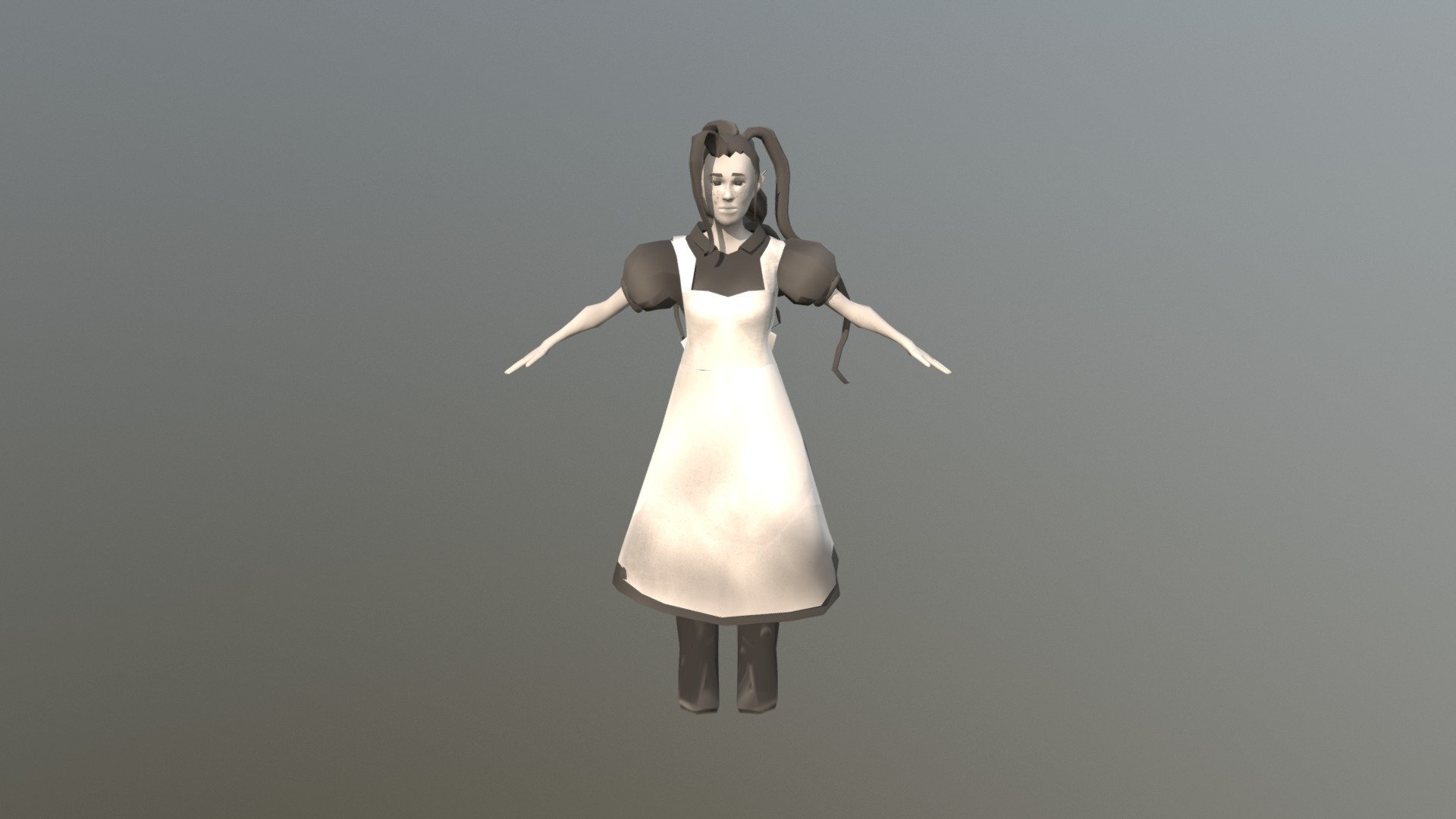 Waitress - 3D model by Claudi Dimalanta (@claudidimalanta) [c77ae06 ...