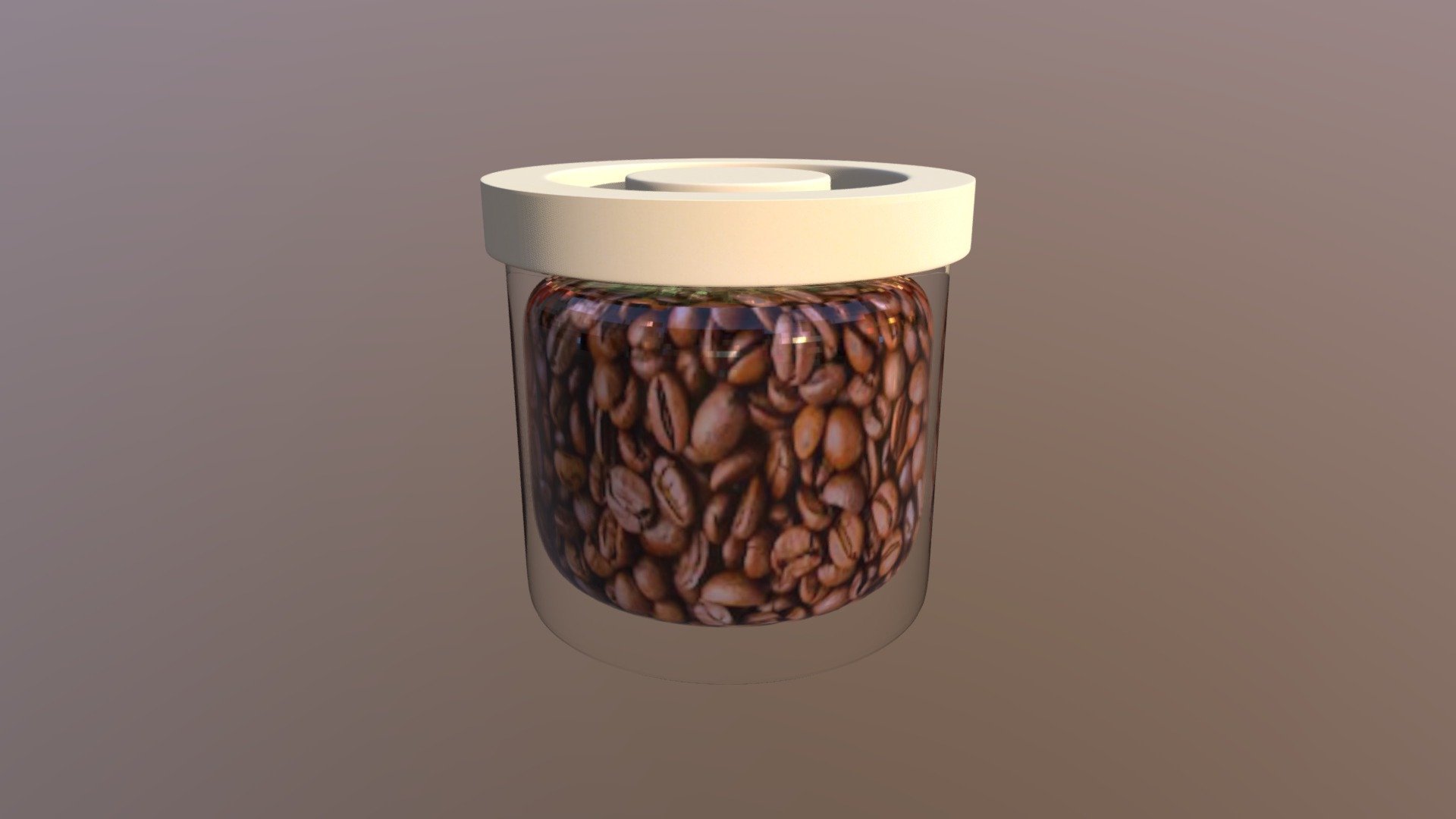 Coffee Jar - Download Free 3D model by gpann [c77b66a] - Sketchfab