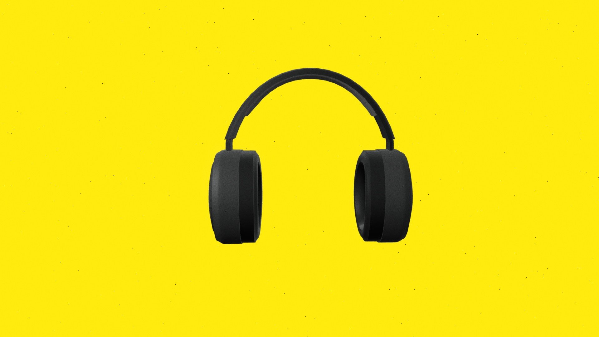 Headphones Med poly - Download Free 3D model by YourBasicDesigner ...