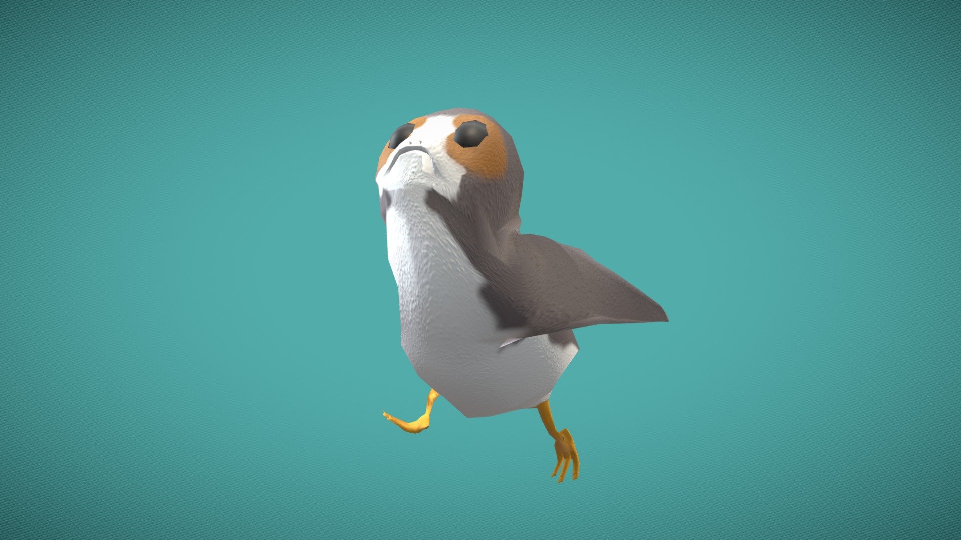 Porg Angel - 3D model by la18c.amorales [c77b955] - Sketchfab