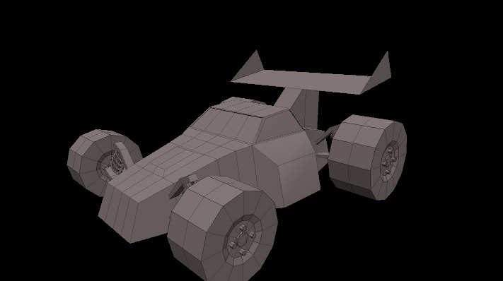 Low Poly Race Car - 3D model by NC_TAFE (@TVET) [c77c094] - Sketchfab
