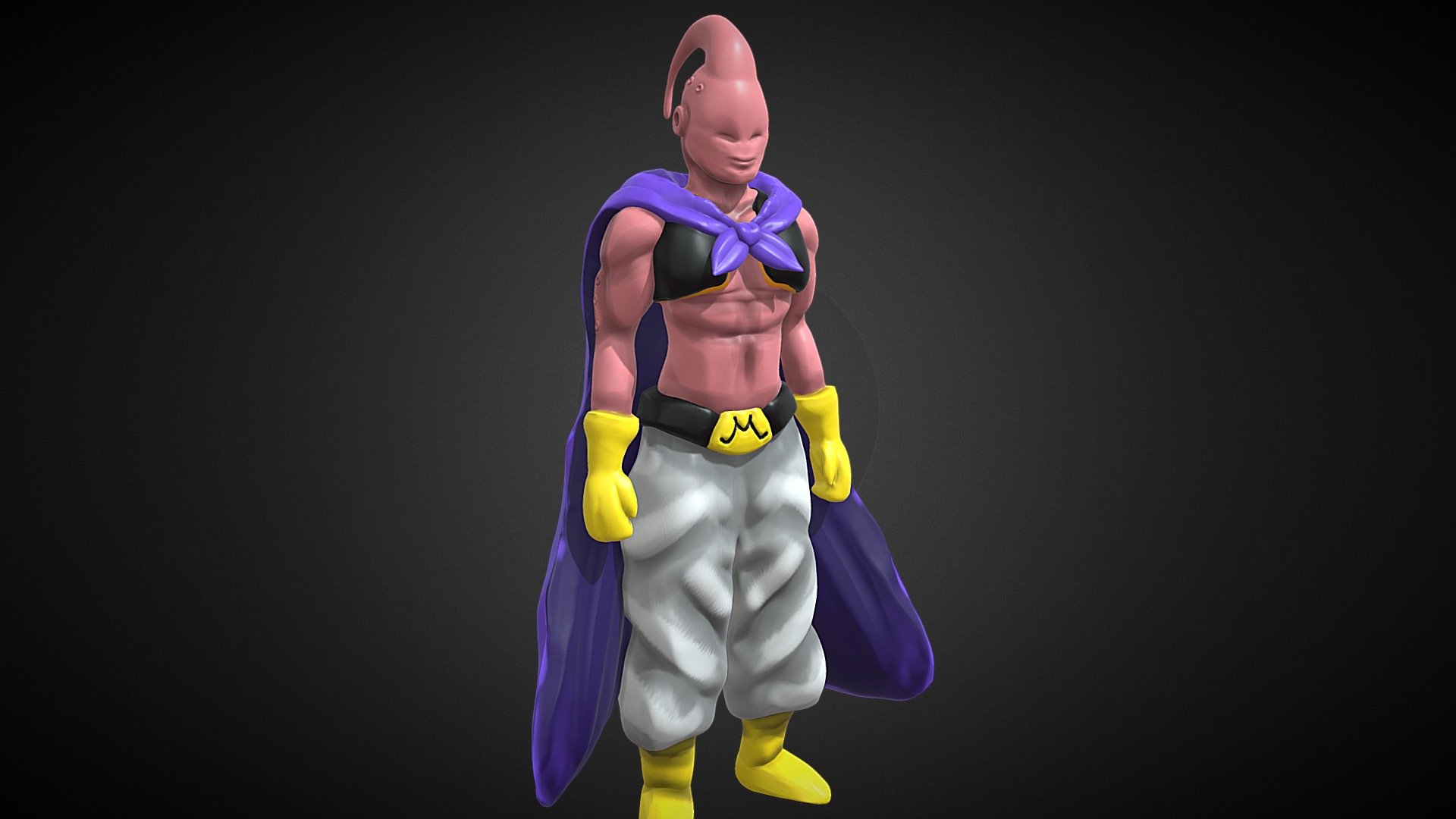 Fit Buu - Dragon Ball Super - Download Free 3D model by Christian Day ...