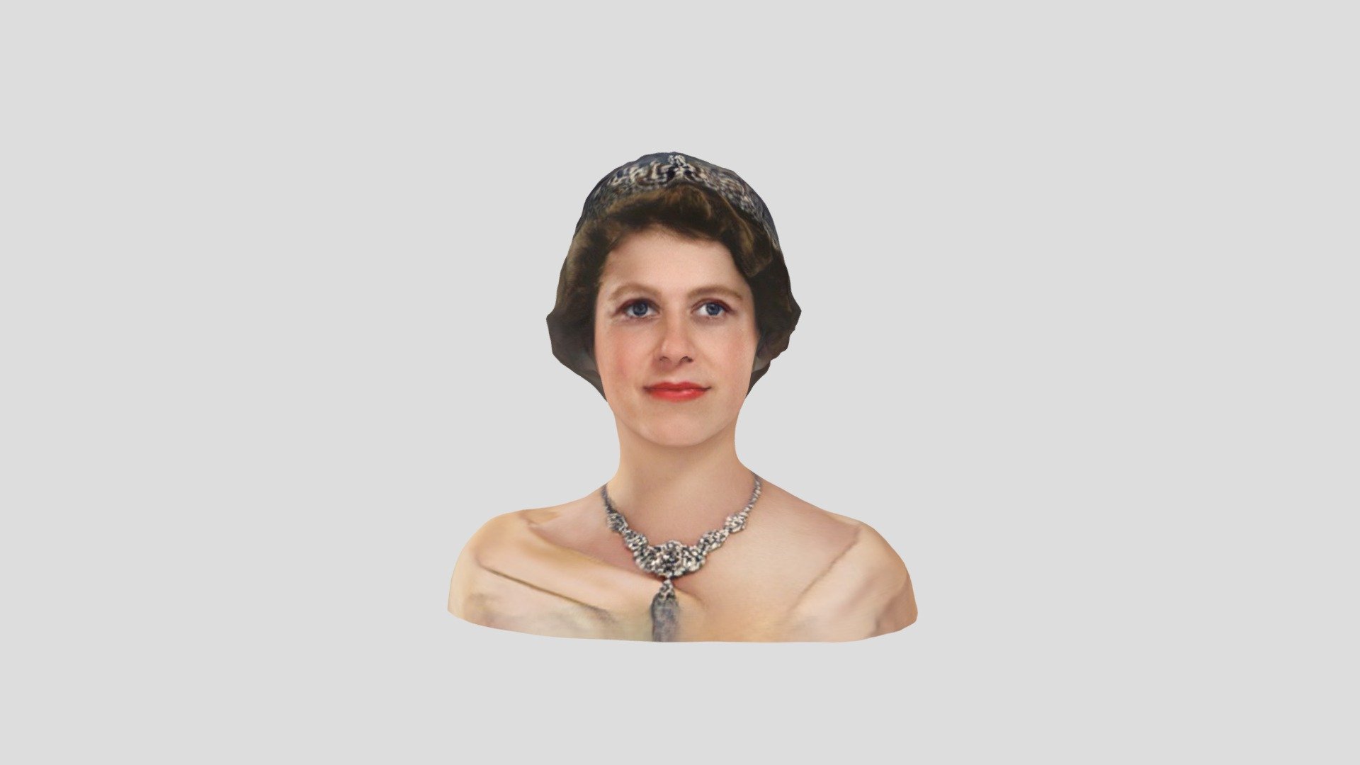 Queen Elizabeth young - 3D model by Realistic_head_models_2 [c77cc08 ...