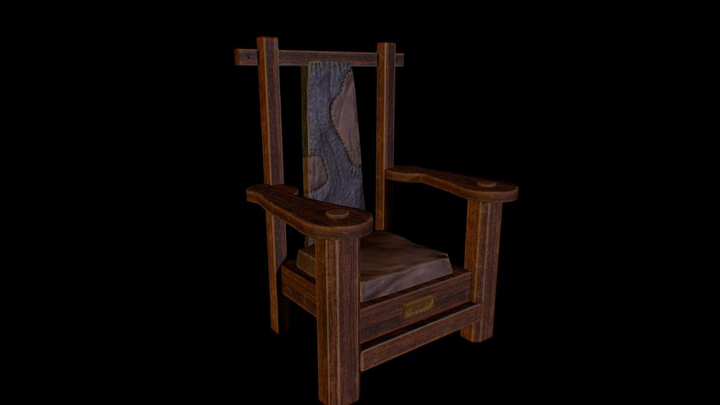 Kreslo - 3D model by Zaschitneg [c77d3da] - Sketchfab