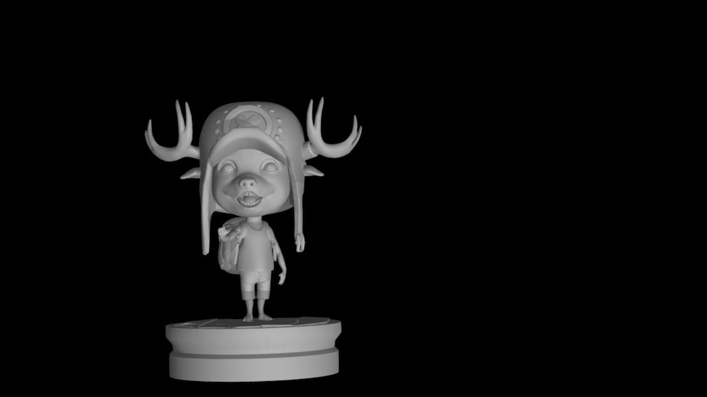Tony Tony Chopper Fanart - 3D model by Gabriel (@napalmg) [c77da3e ...