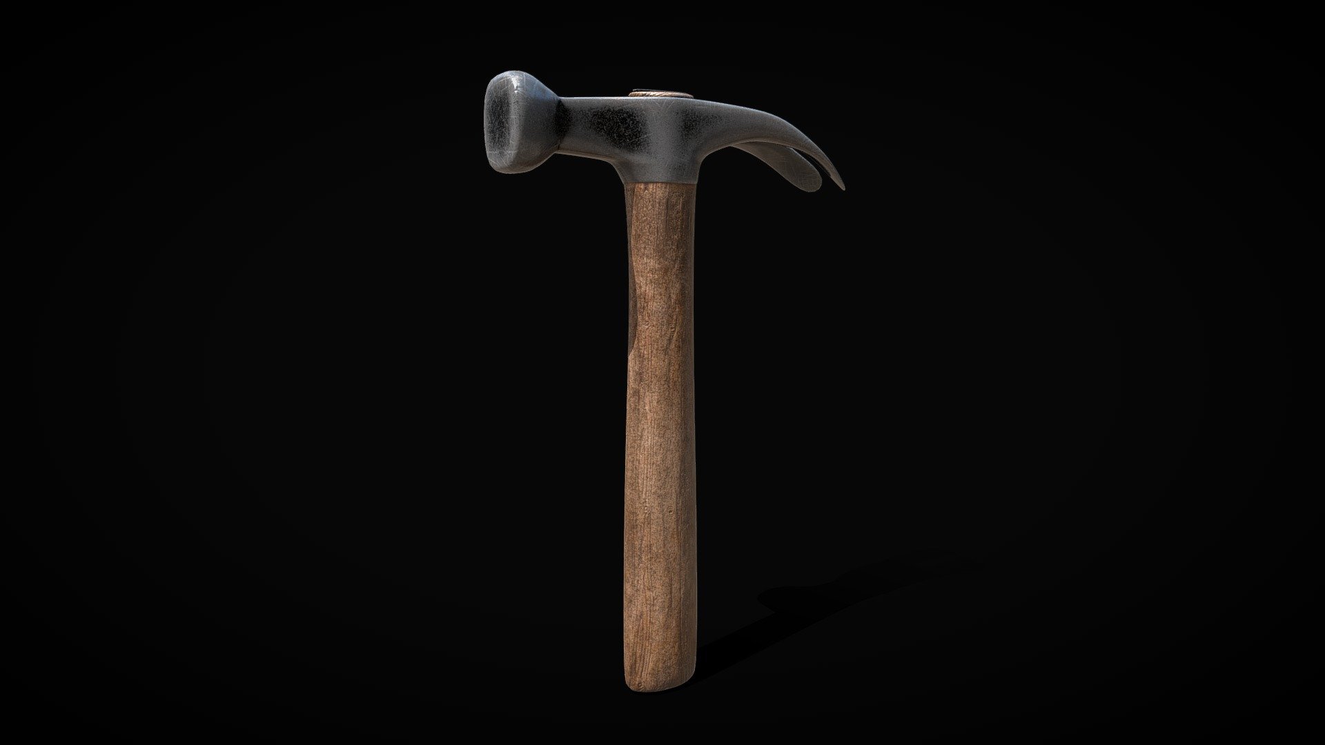 Old iron hammer - Buy Royalty Free 3D model by Crea (@crea.cr) [c77f3fb ...