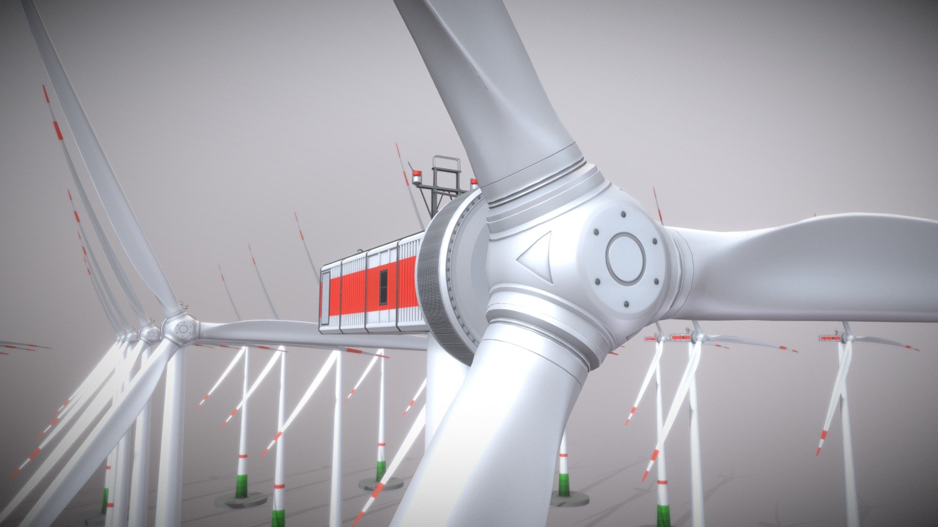 Wind Turbine 250m Low-Poly Test - 3D model by VIS-All-3D (@VIS-All ...