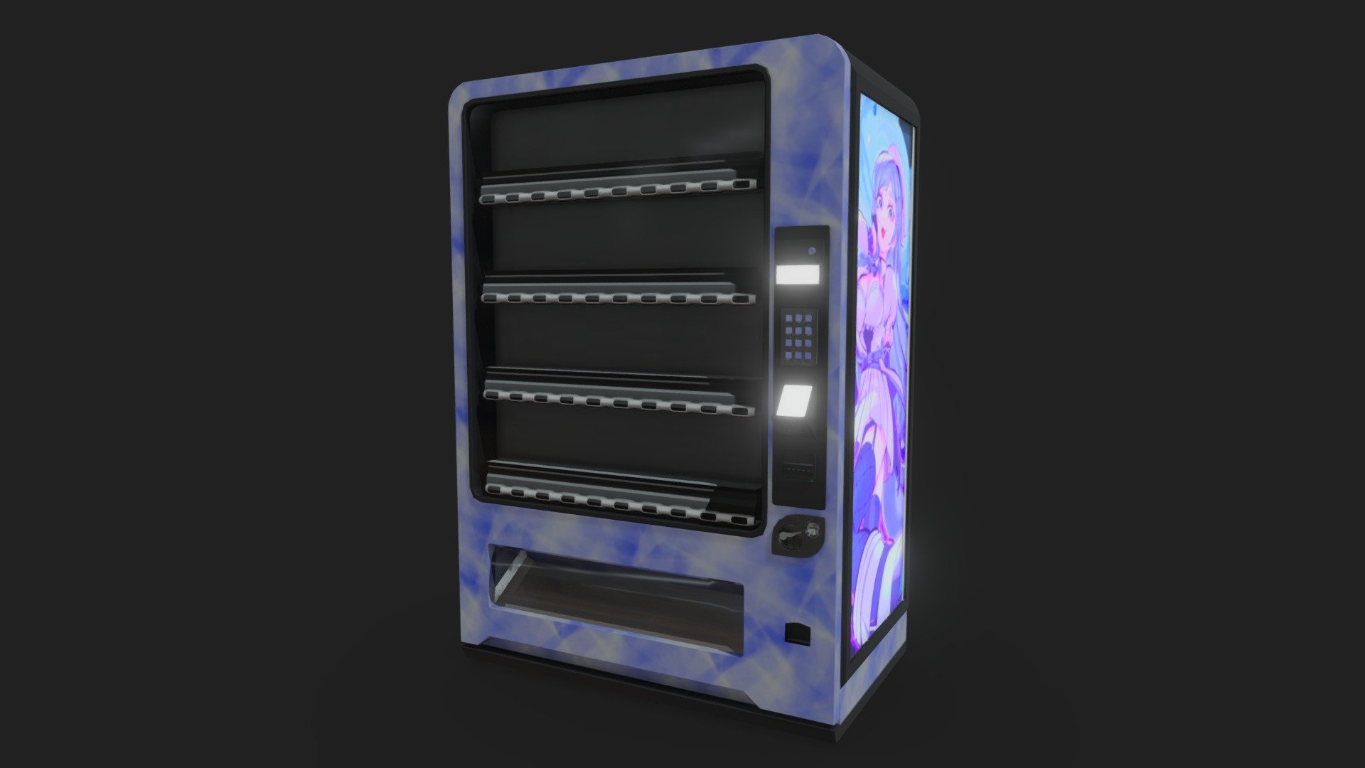 [not finished] - Vending Machine stylized - 3D model by Kivyetta (@mr ...