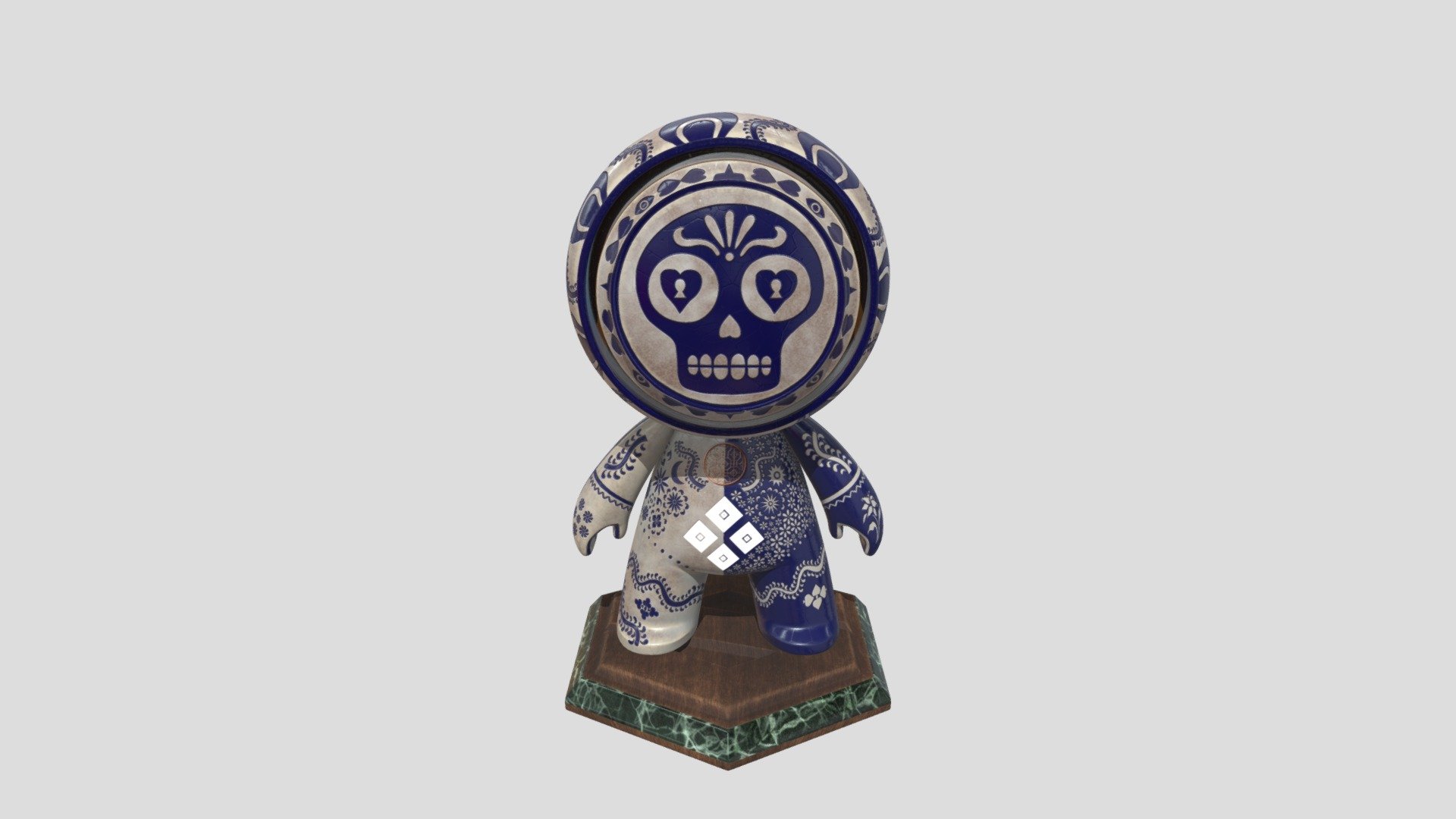 Meet Mat - Porcelain - 3D model by hilaryamsss [c7817cc] - Sketchfab