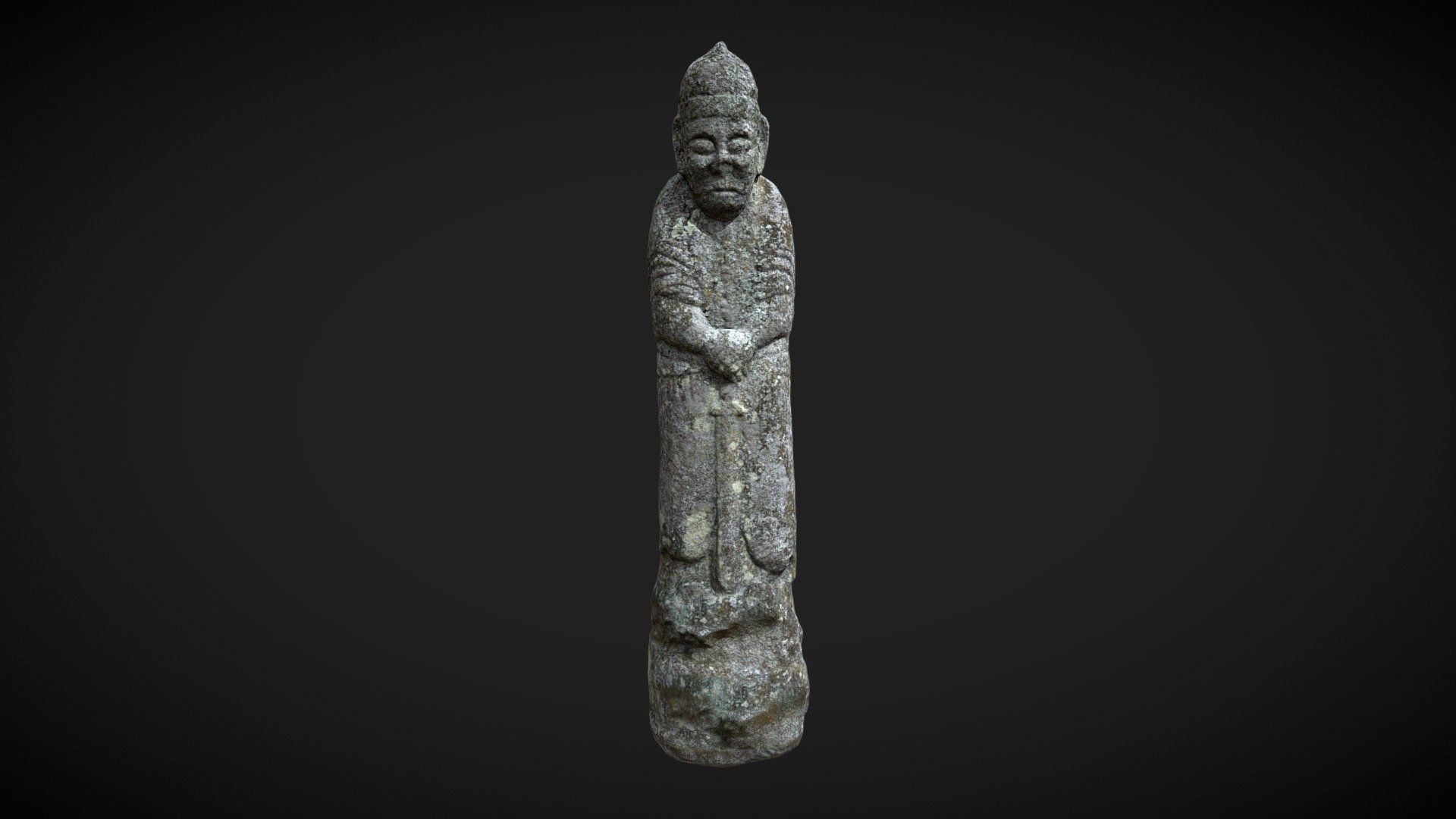 Warrior stone statue 2 - 3D model by 3DScanModel [c78616e] - Sketchfab