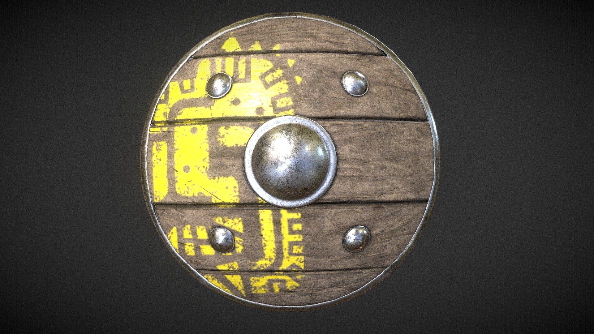 Real-time Shield Monster Hunter Fan Art - 3D model by Yavor Atanasov ...