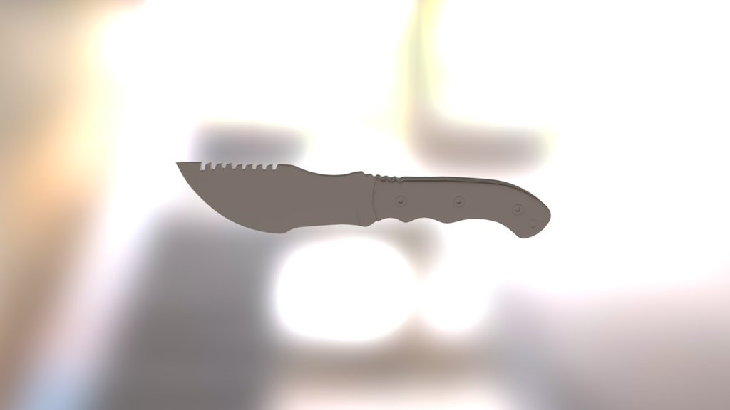 Tracker Knife - 3D model by Huncwoyt [c786dc6] - Sketchfab