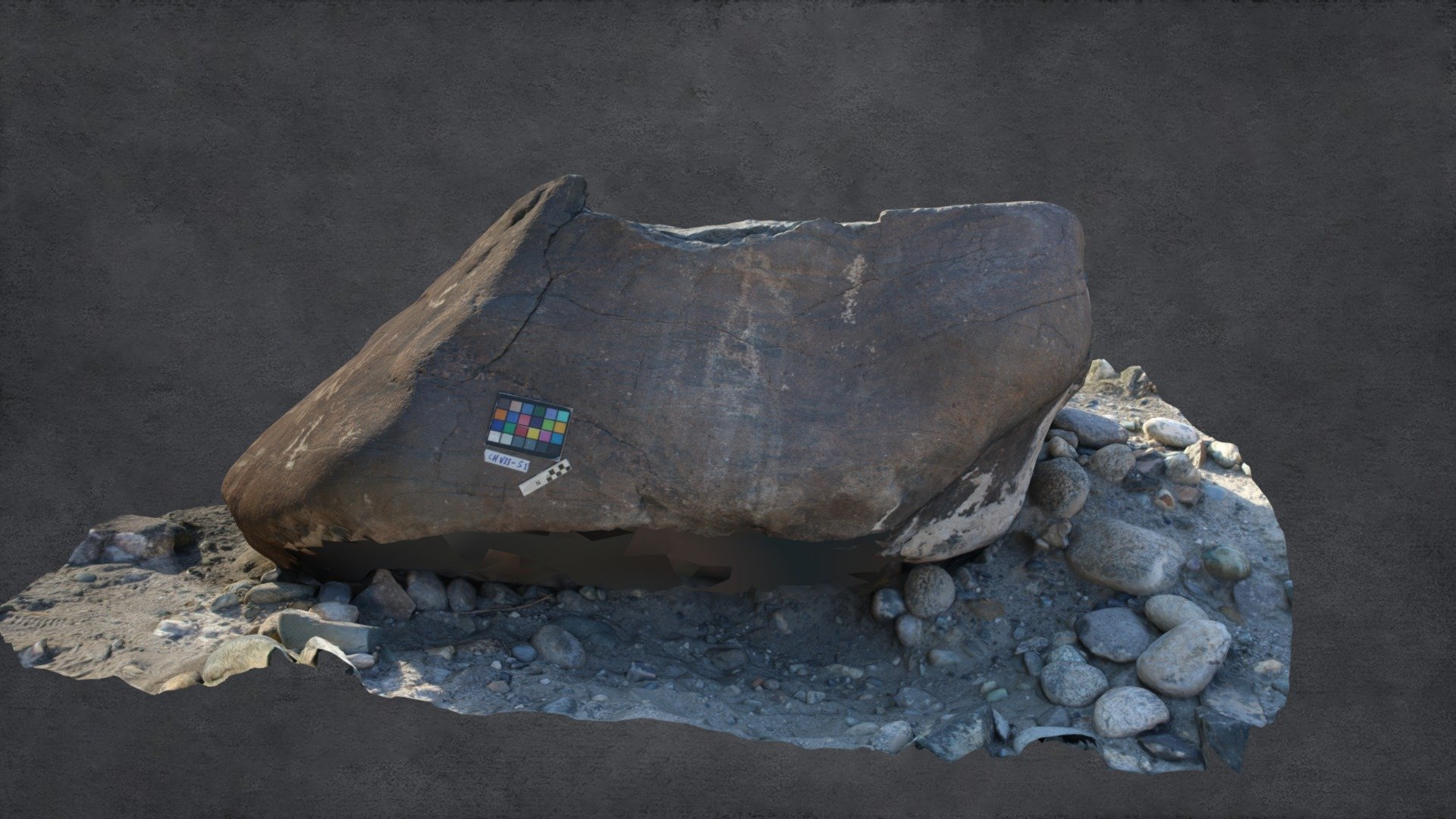 Rock Carving at Chilas-VII (Rock 51) - 3D model by cvlablums [c7878b9 ...
