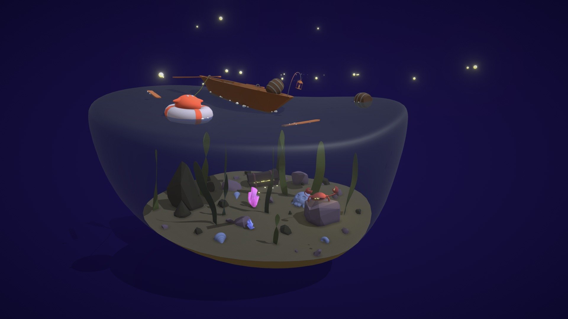 sea blob - Download Free 3D model by Vladislav Andreenko (@plexiglass) [c78882f] - Sketchfab