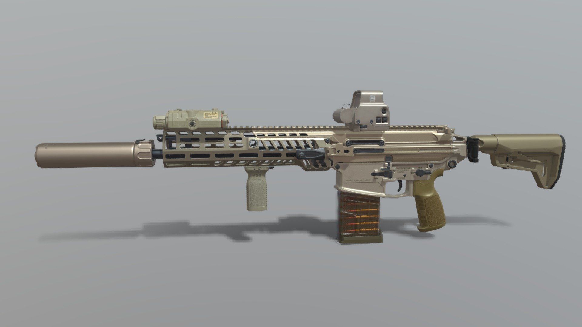MCX-Spear - 3D model by ZR-Von [c789d94] - Sketchfab