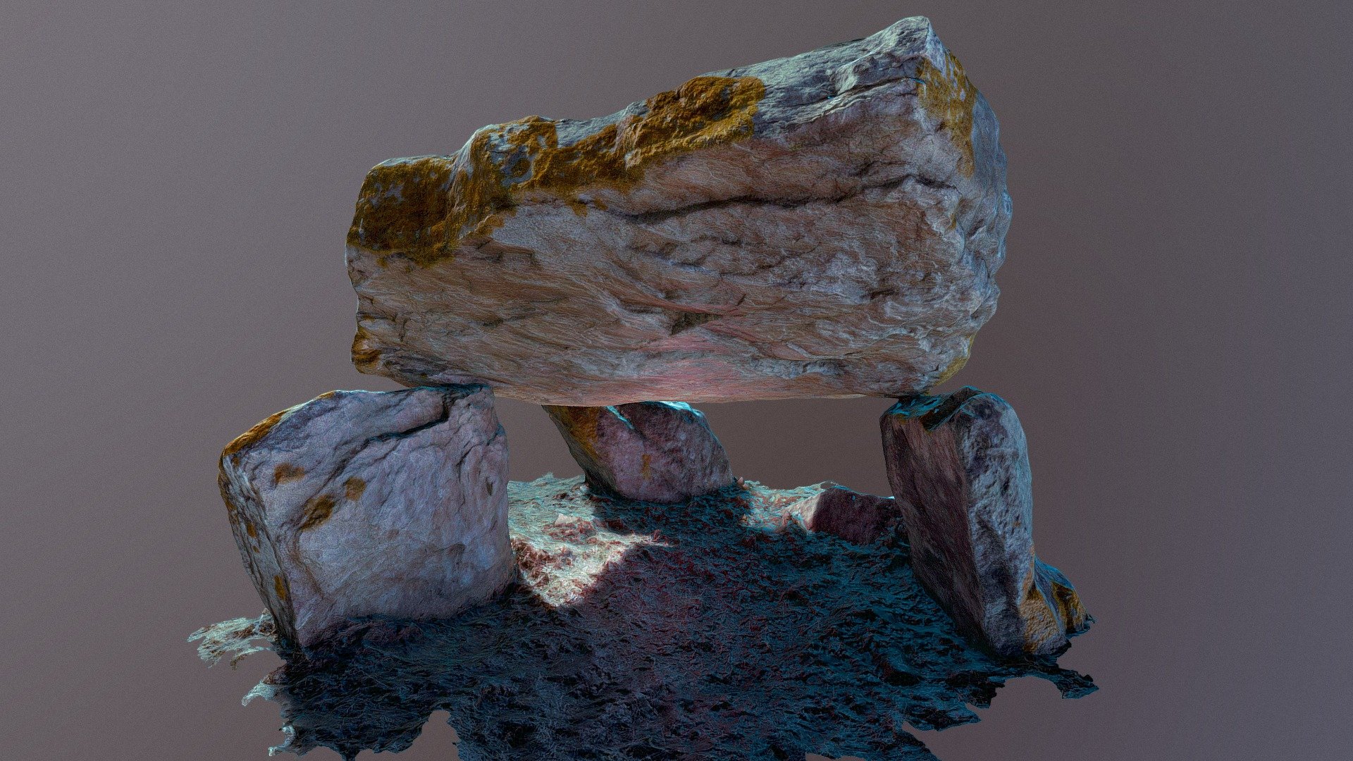 Dolmen de la « Pierre Levée de Soubise » - 3D model by ARTKÉO (@artkeo ...