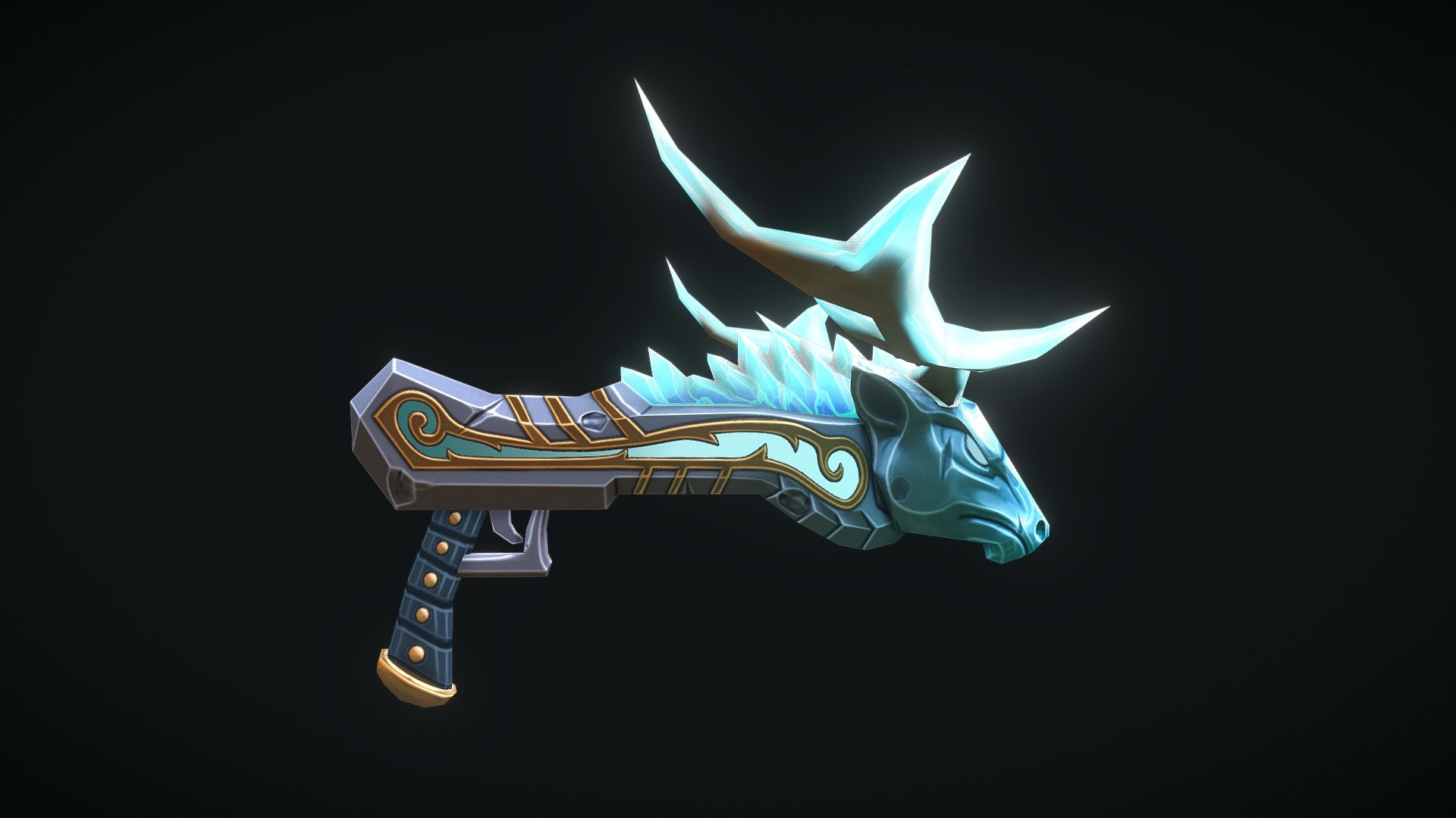 Weapon - Icy dear crossbow - 3D model by Nomad Photo Reference ...