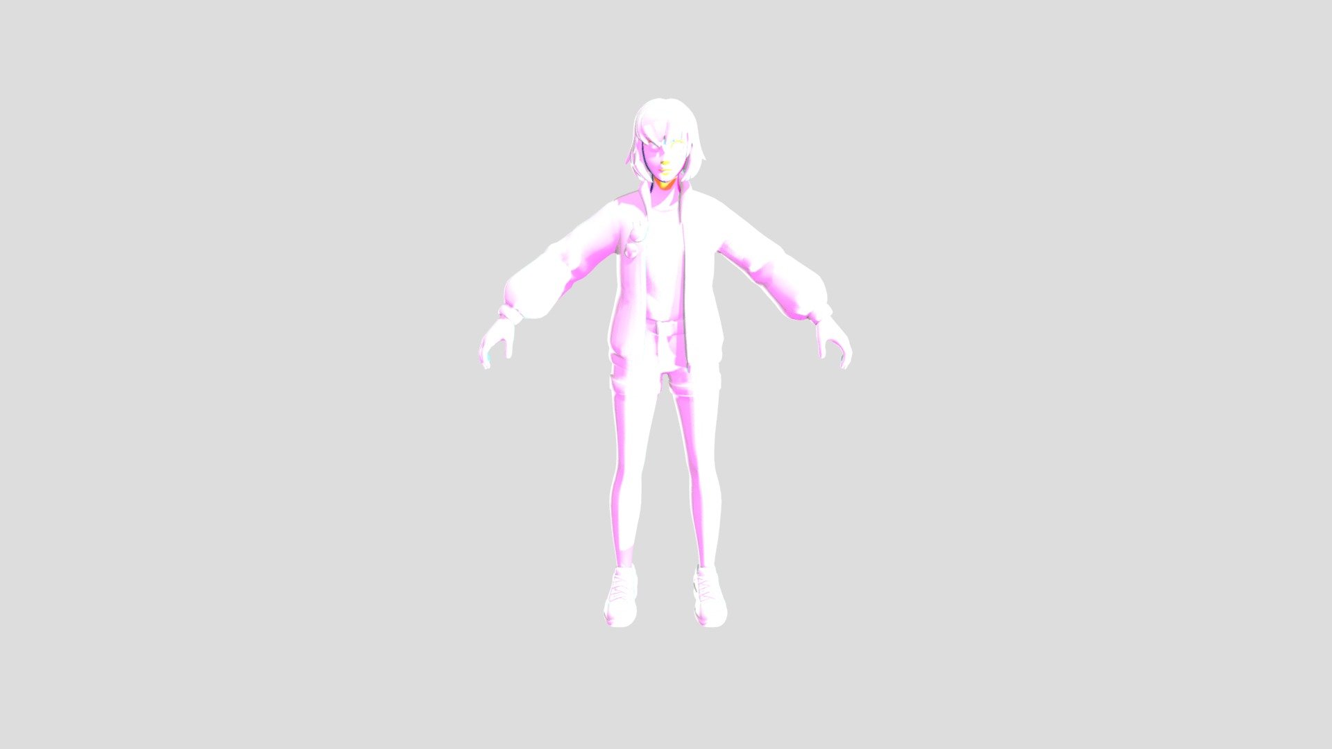 Image To Stl.com_gwenpool+public+v1 - Download Free 3D model by ...