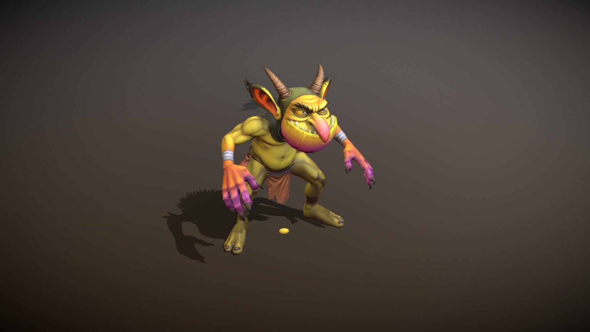 Goblin Animation - 3D model by CarlosJBonilla [c78d2a3] - Sketchfab