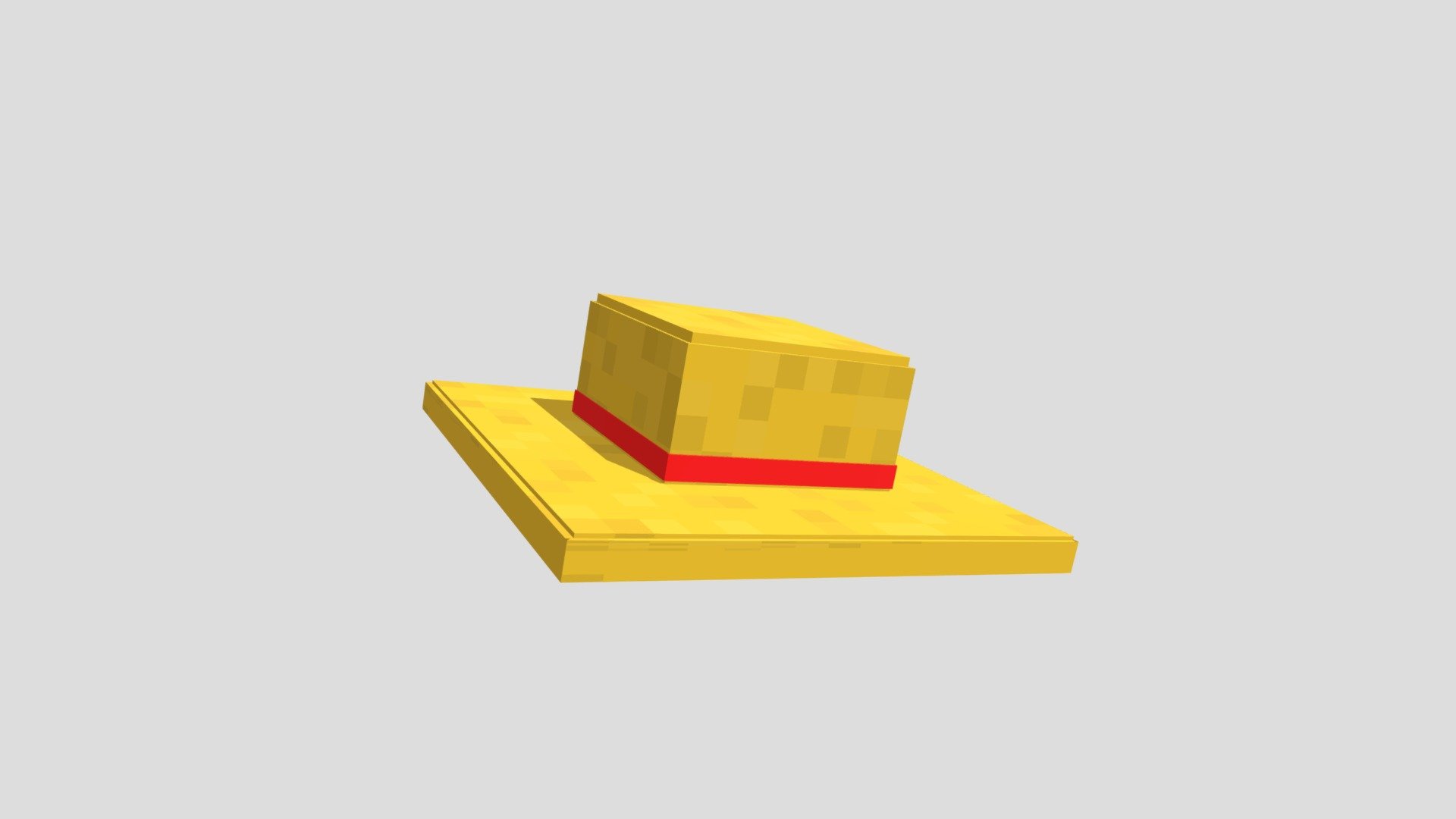 Straw hat - 3D model by fatechatul [c78e18e] - Sketchfab