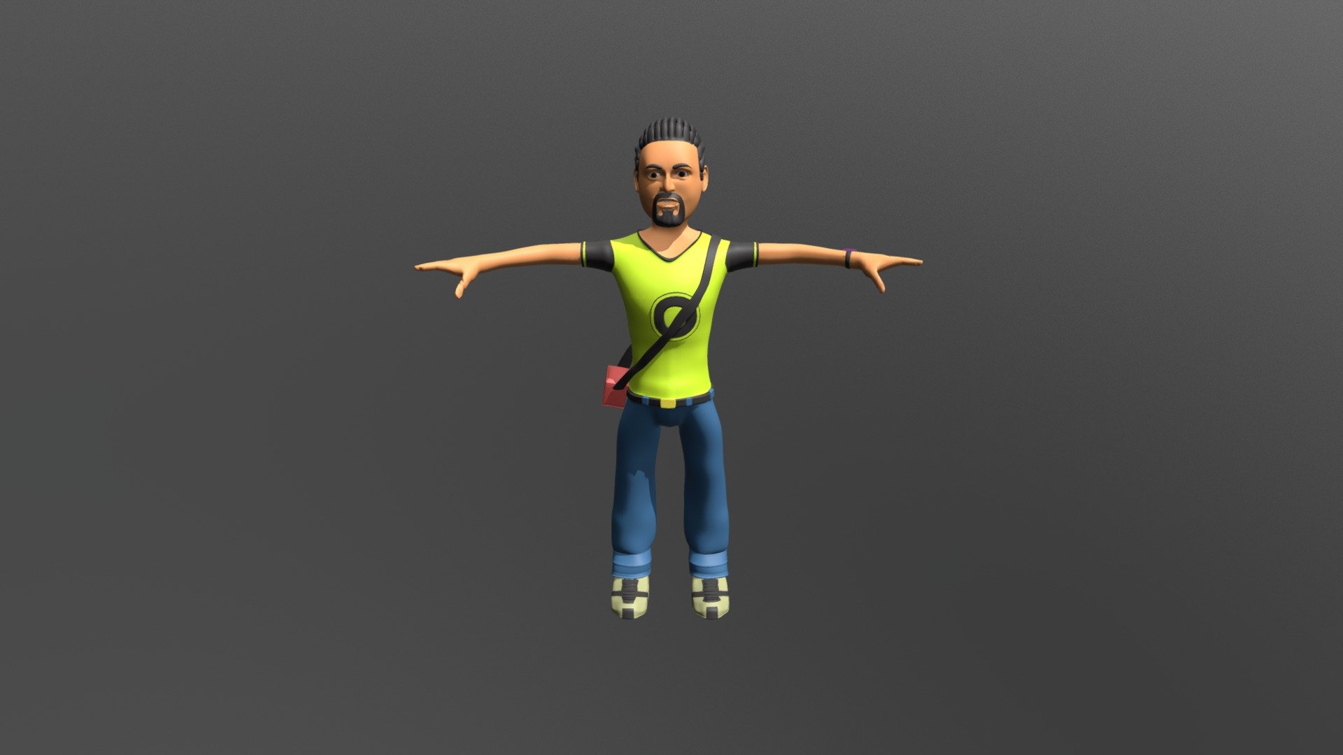 Charactermodel - 3D model by Saad 3D Artist (@saadajmal) [c78fe72 ...