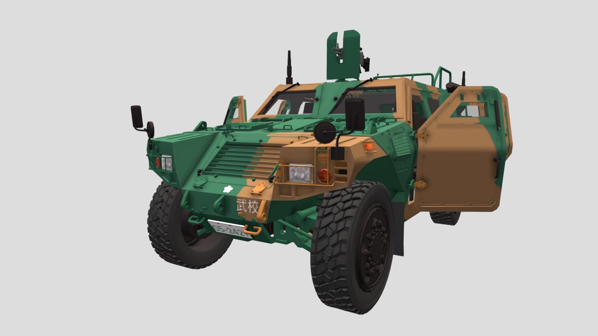 Komatsu LAV (JGSDF) / Interior - 3D model by Basic Hsu (@Hsu.Pei.Ge ...