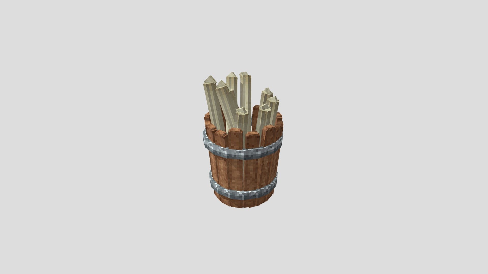Barrel/ Barríl - 3D model by Mateus DG (@mateuskunzhipplet) [c792a4b ...