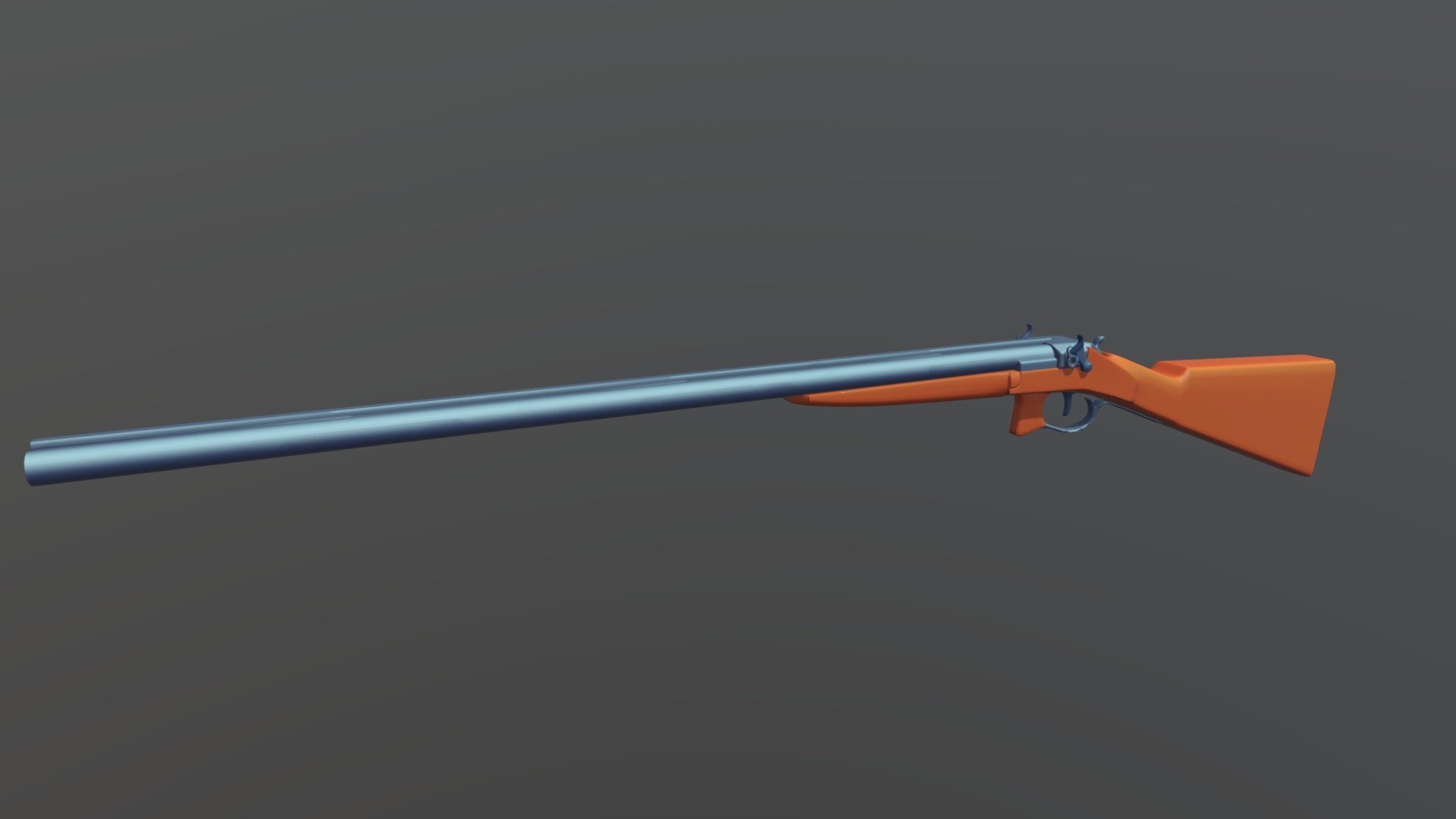 Double Barrel Stylized - 3D model by Juca_srt [c793914] - Sketchfab