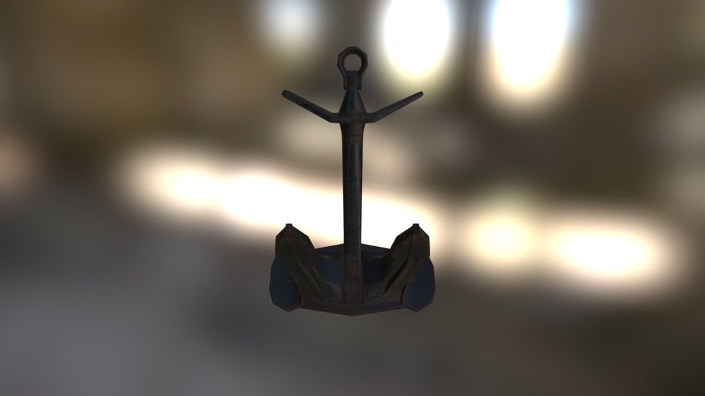 Anchor Lowpolymodel - 3D model by endryrayan [c794c48] - Sketchfab