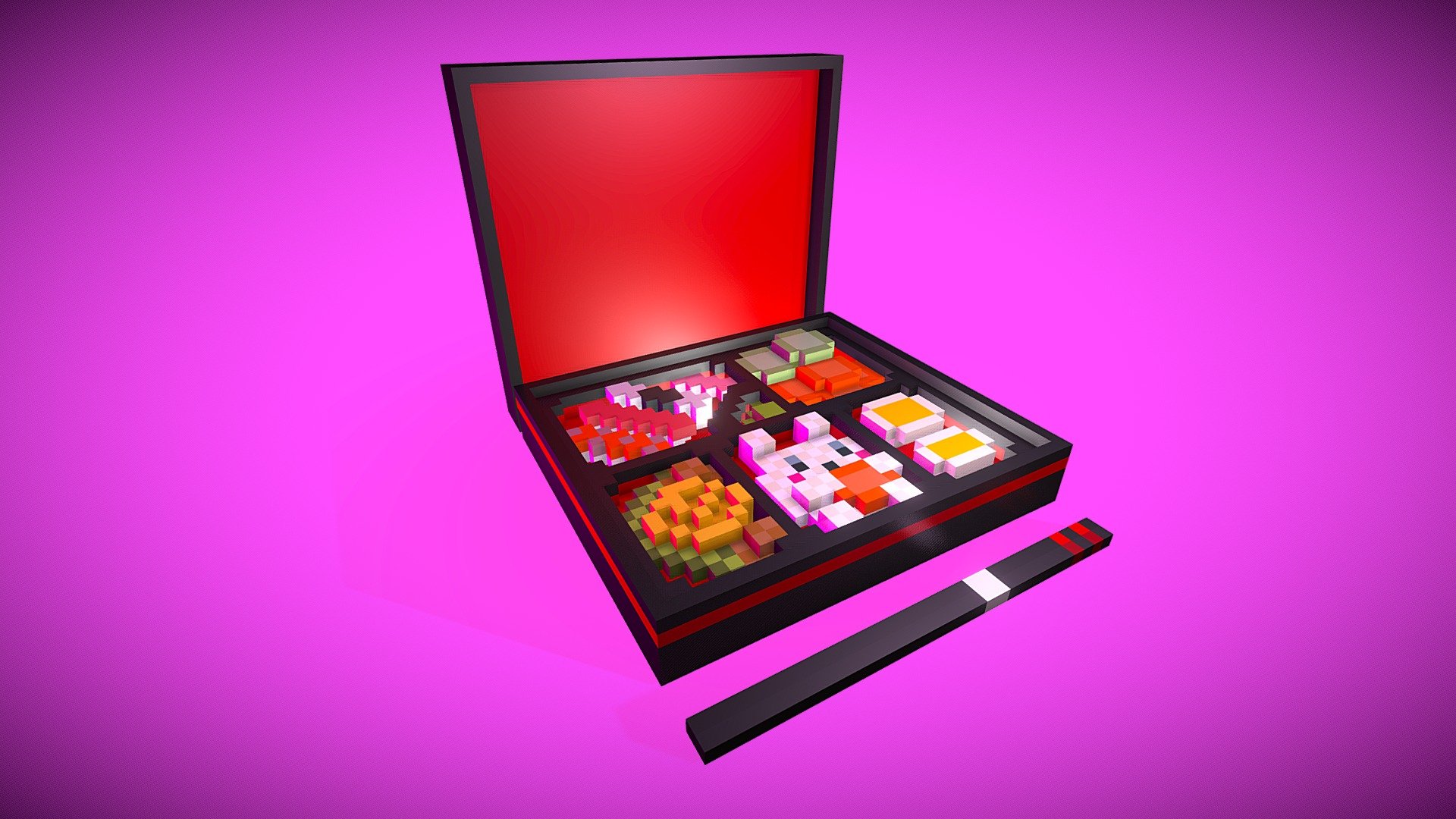 PixVox: Bento Vox - 3D model by Starcaster [c7961a1] - Sketchfab