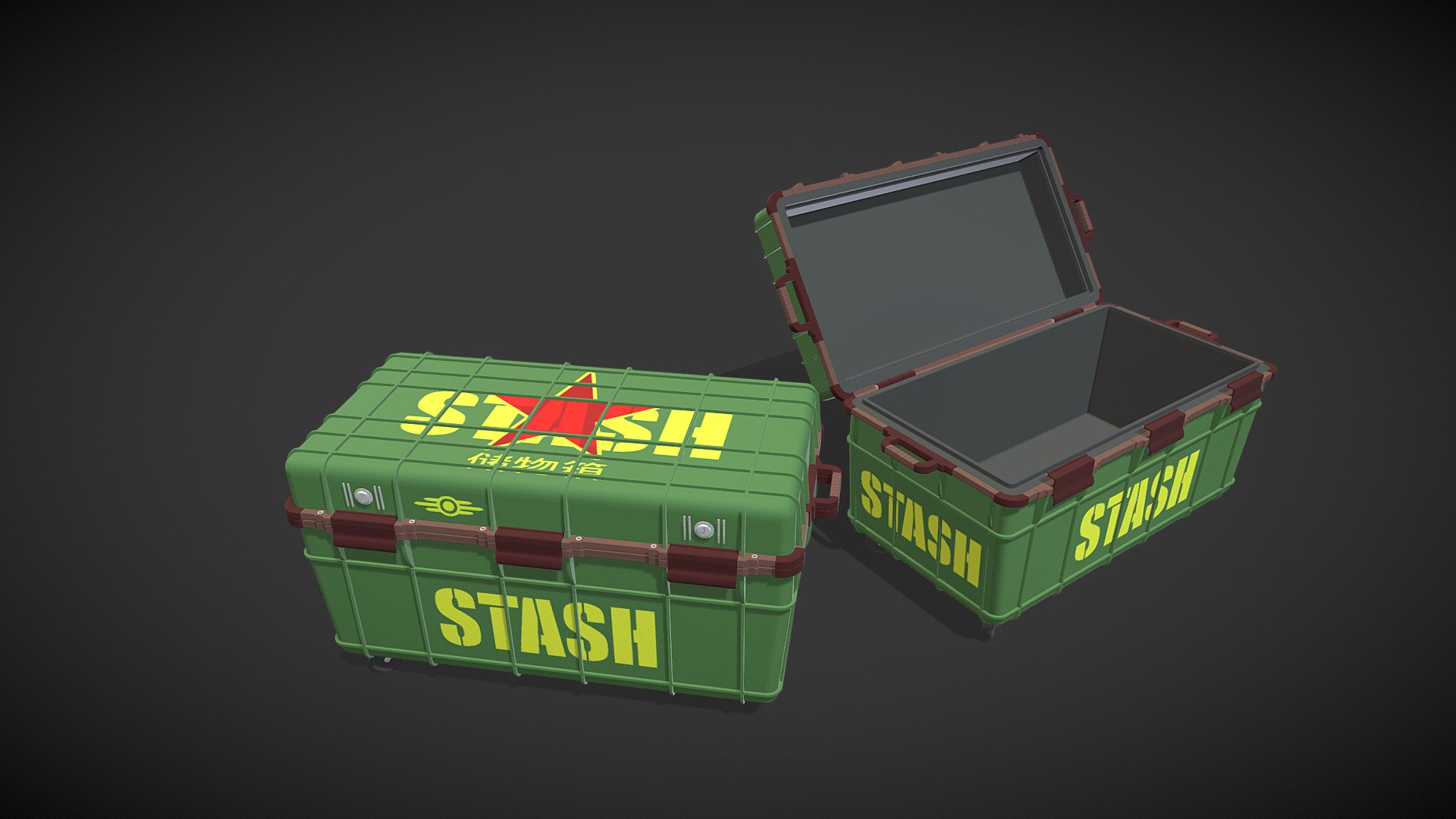 Red Menace Stash Box - Buy Royalty Free 3D model by COSEDIMARCO ...