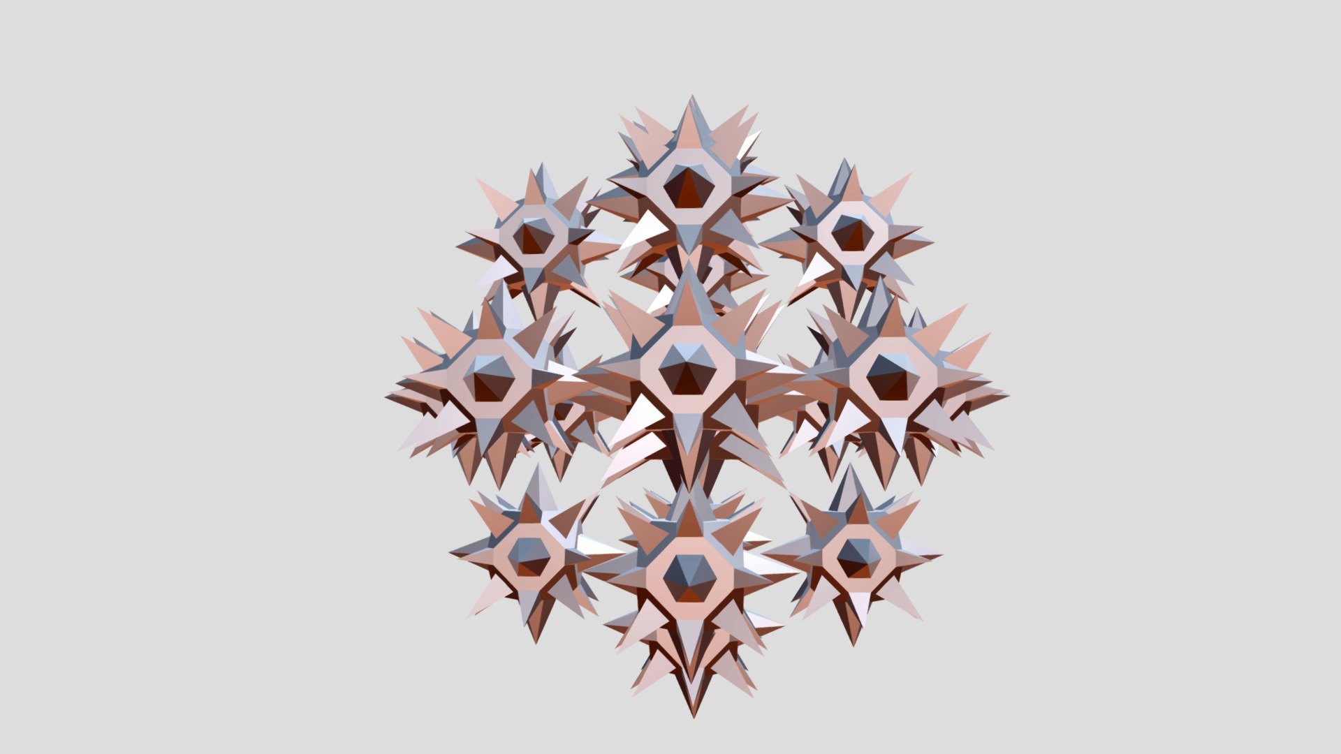 Spike Cluster Bomb - Download Free 3D model by Trockk (@Timrockk ...