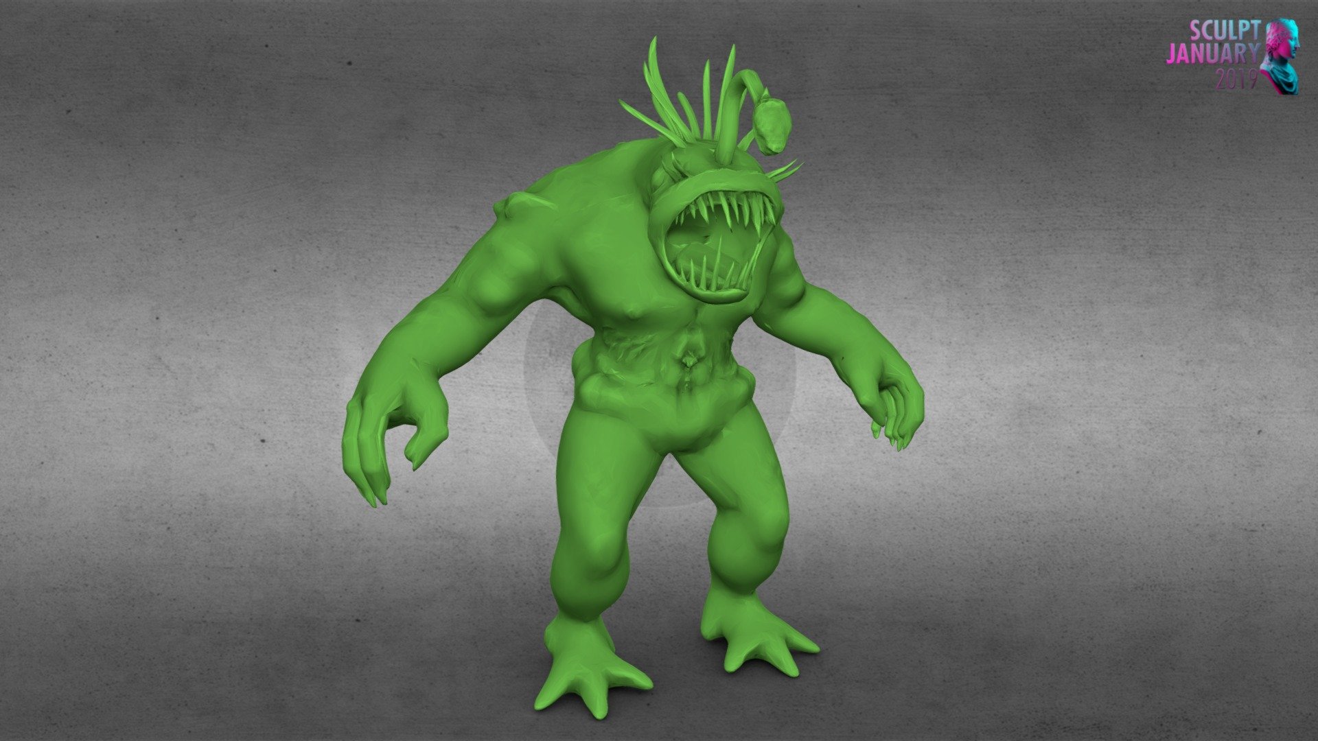 SJ19 #001 - Beast: Deep Sea - Download Free 3D model by Cristian Brevis ...