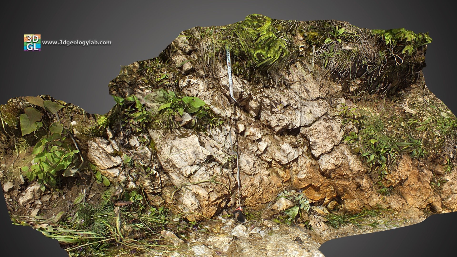 Outcrop - H171 - 3D model by 3D Geology Laboratory (@3DGeologyLab) [c799ef1] - Sketchfab